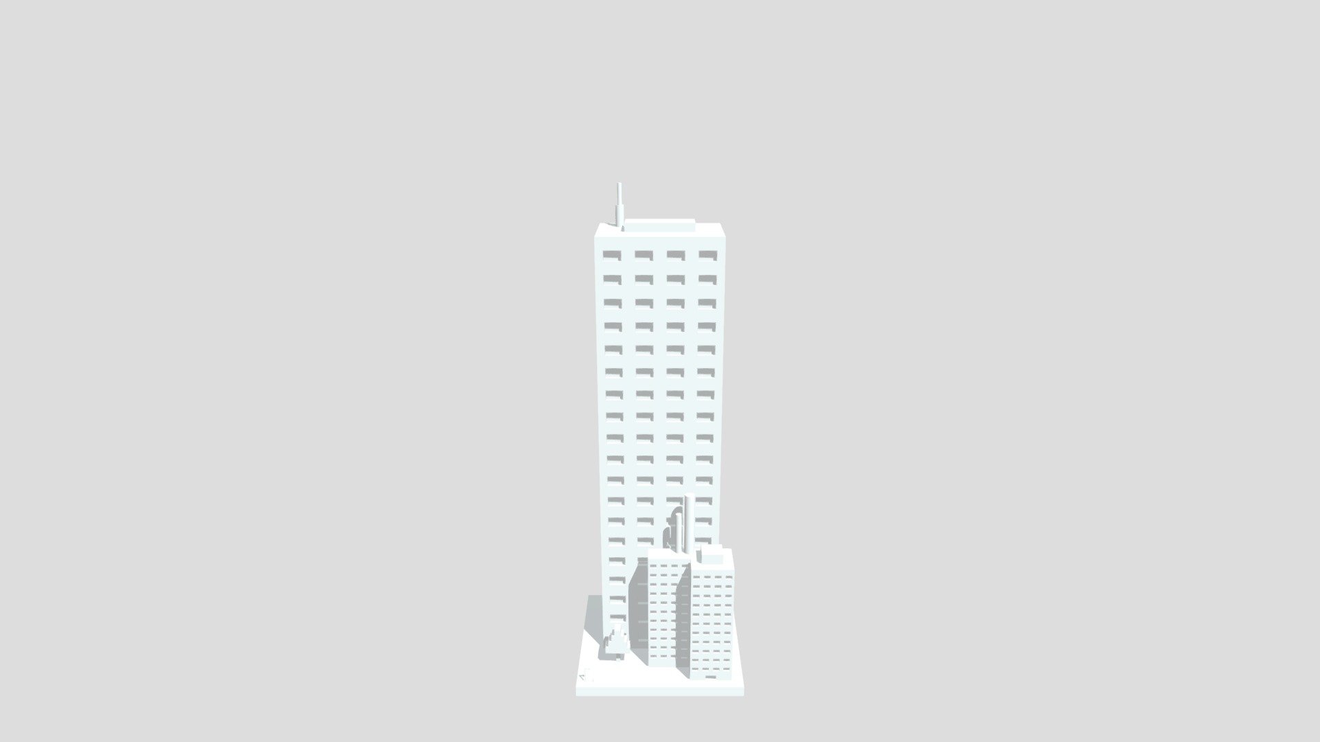 One Shell Plaza - Download Free 3D model by justineyam [4a43911 ...