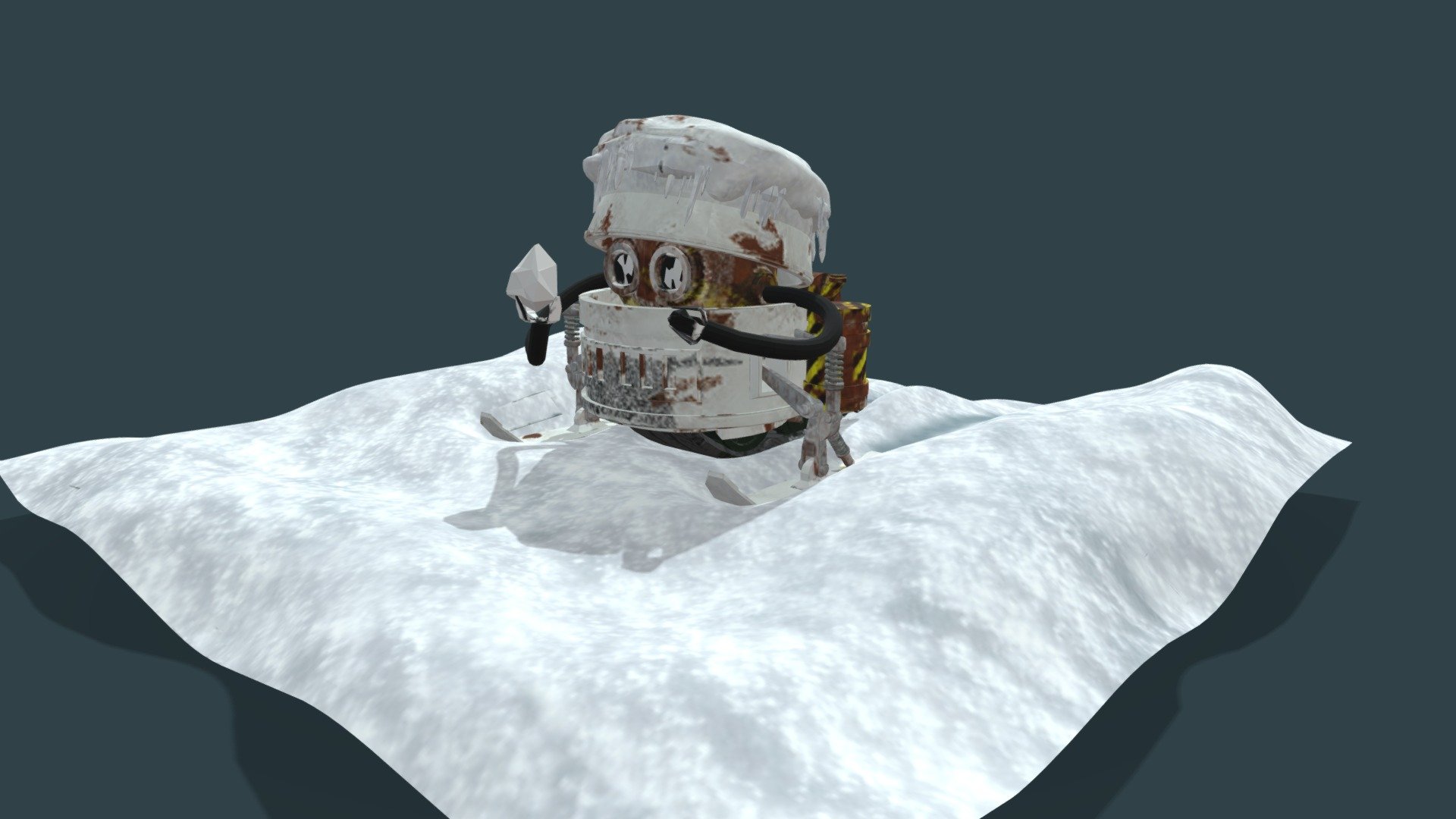 Robot bucket - Download Free 3D model by MickSun [4a46765] - Sketchfab