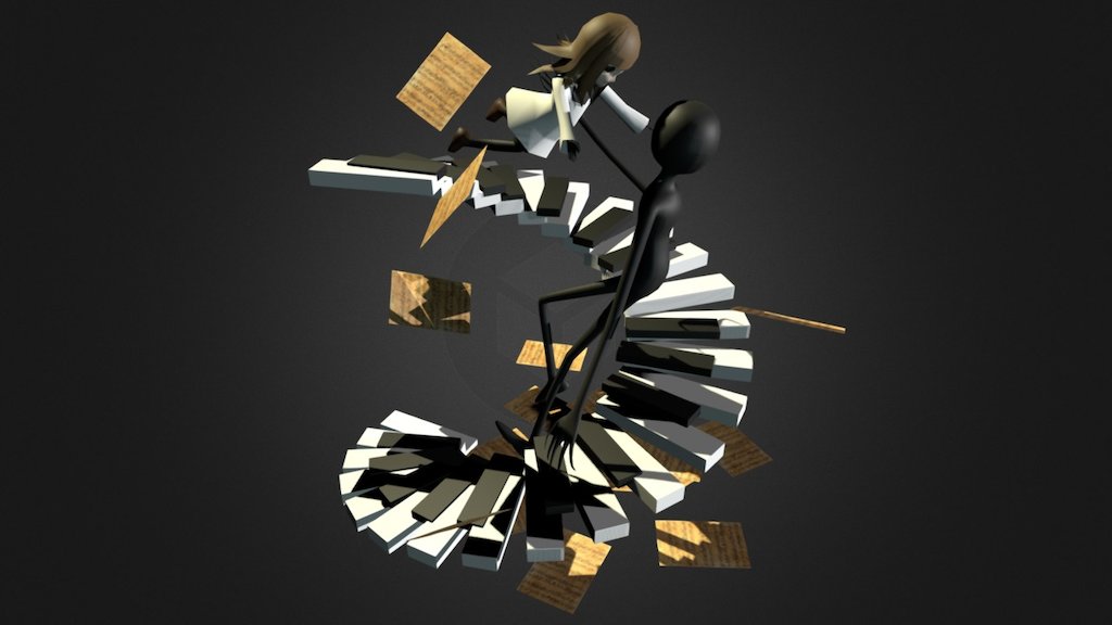 Deemo revise - 3D model by WANG PEI (@sakuranotuki) [4a473e3] - Sketchfab