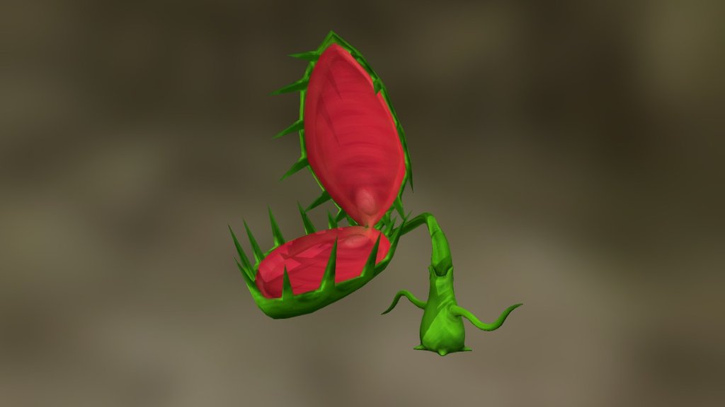 Venus Flytrap - 3D model by owlandfoxgames (@owlandfox) [4a47ea6 ...