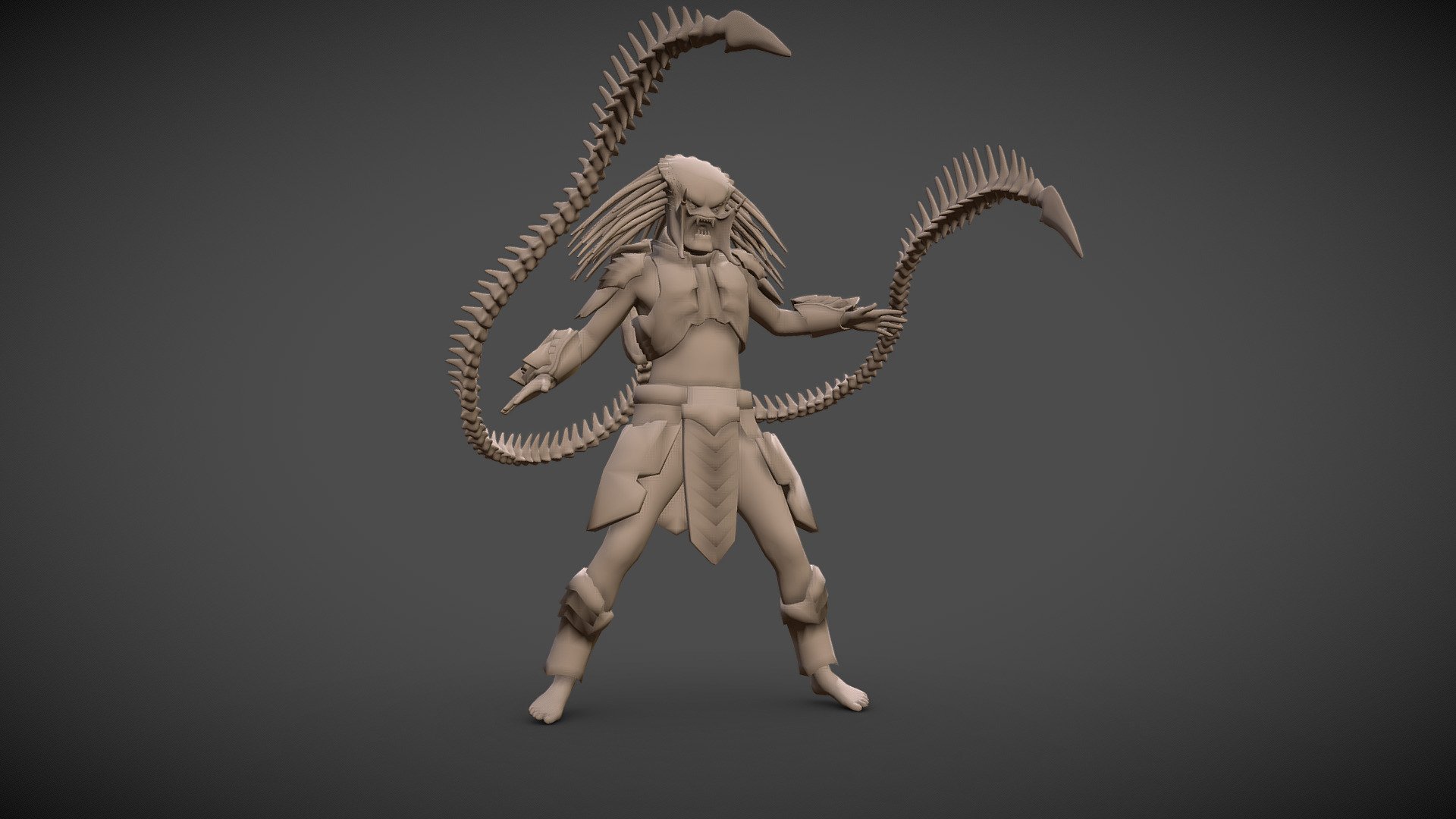 Predator clan leader prototype 1 - 3D model by MICH (@MICHilian ...