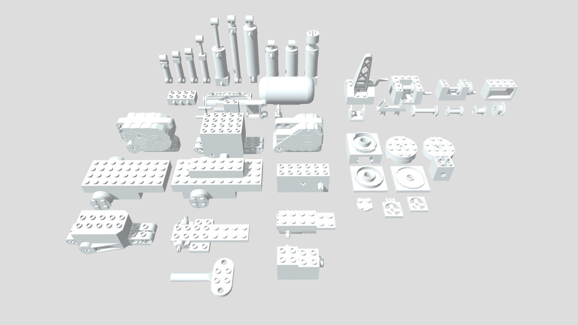 Lego Detalic #19 - Functional - Download Free 3D model by MSTUDIO_YT ...