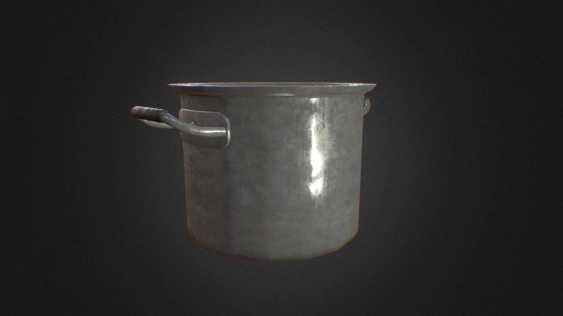 Simple Metal Pot - Download Free 3D model by Blender3D [4a4c9c5 ...