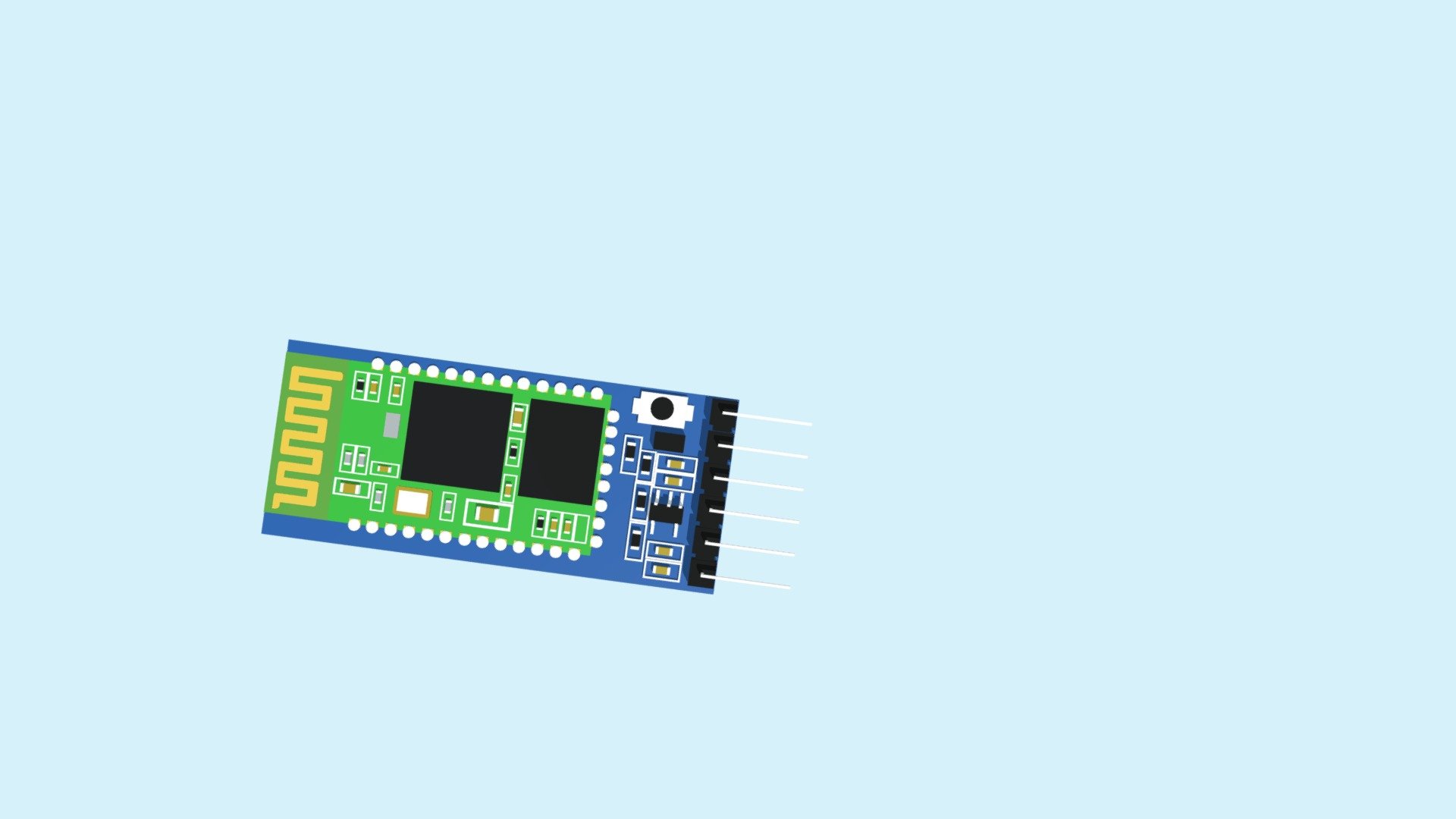 Hc 05 Bluetooth Module Download Free 3d Model By Maekers Innolabs01