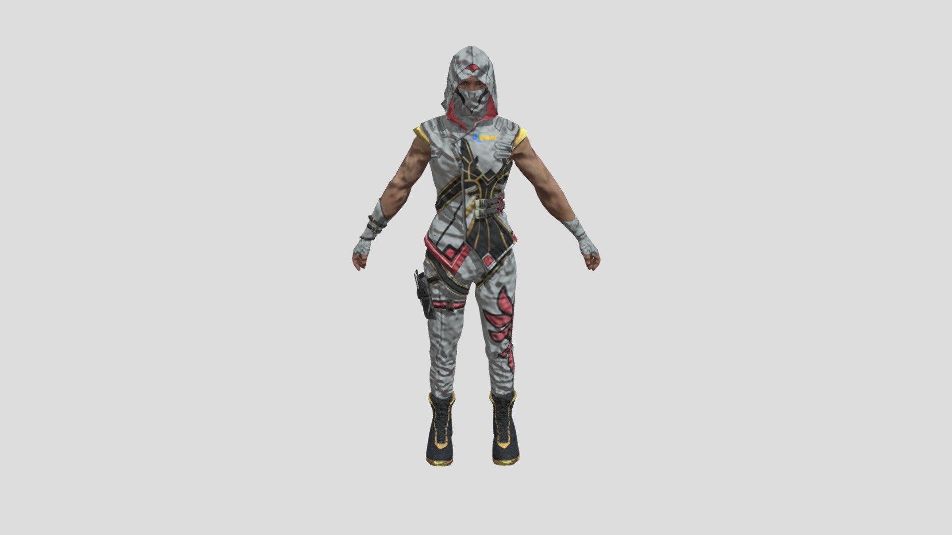 free-fire-3d-character - 3D model by mabu15828 [4a522f6] - Sketchfab