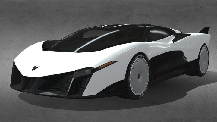 Supercar 3D models - Sketchfab