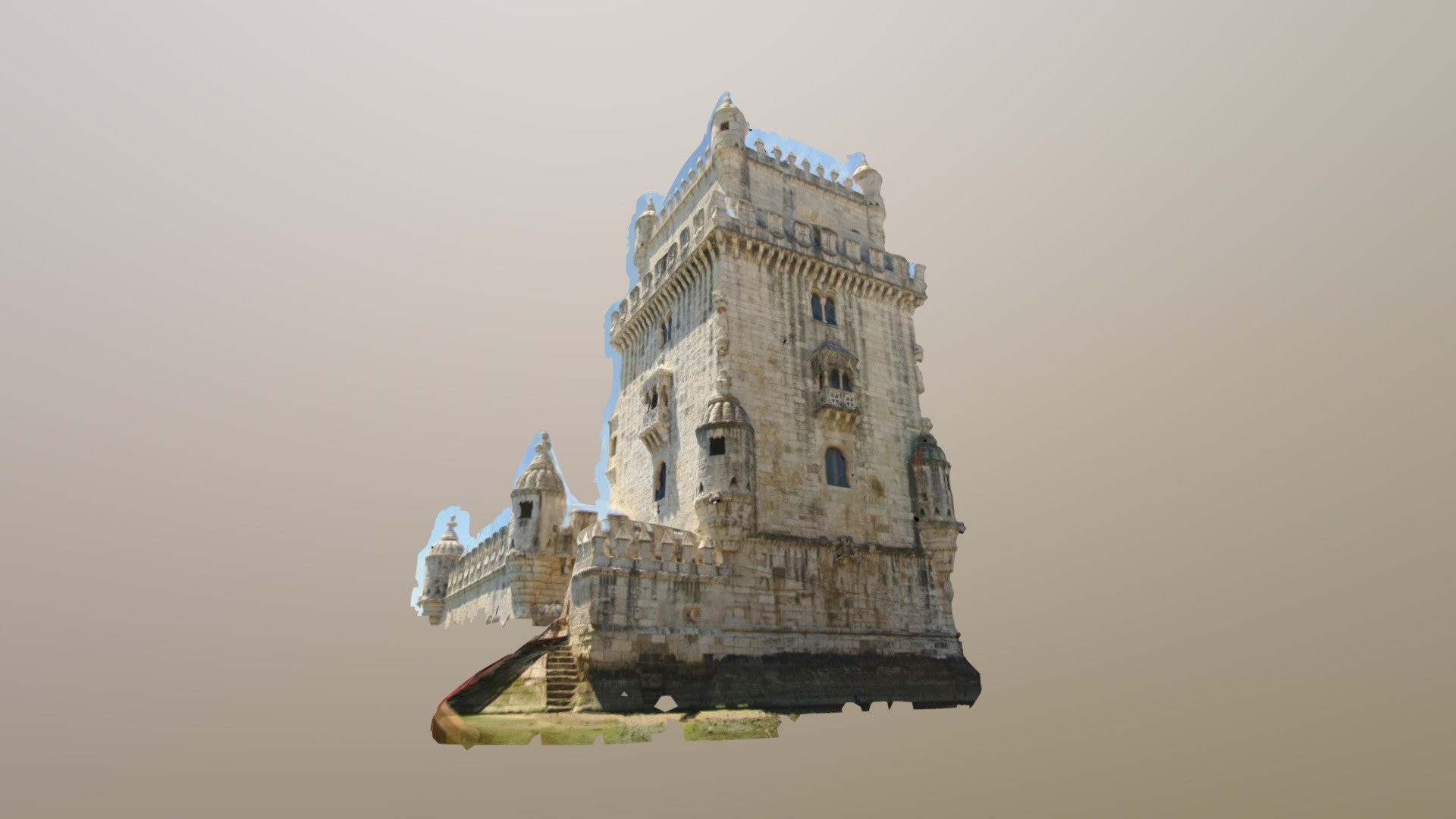 Torre de Belem - Download Free 3D model by rafapages [4a543aa] - Sketchfab