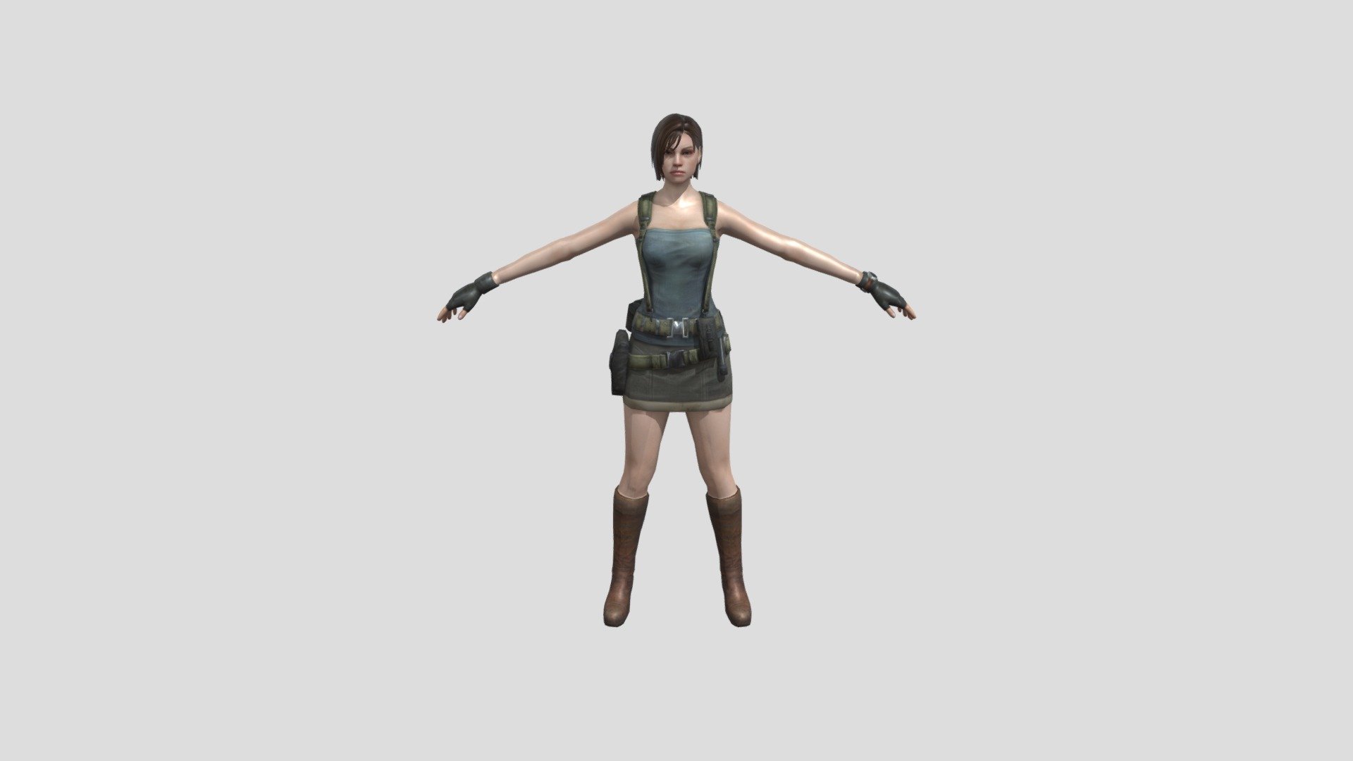 jill re3 - 3D model by gabrieel22 [4a54b7a] - Sketchfab