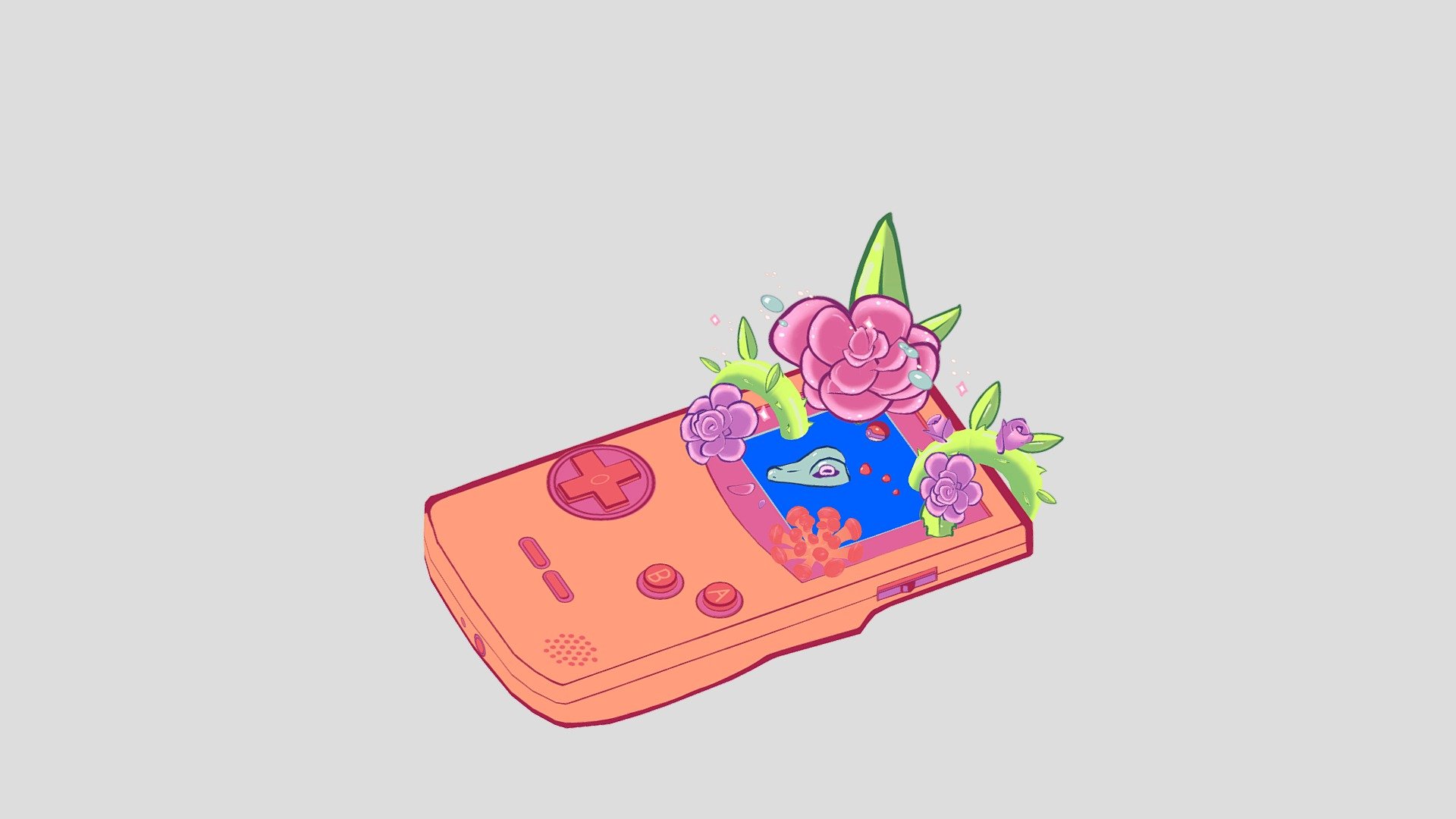Gameboy Color - 3D model by kyle_chen0209 [4a55ea6] - Sketchfab