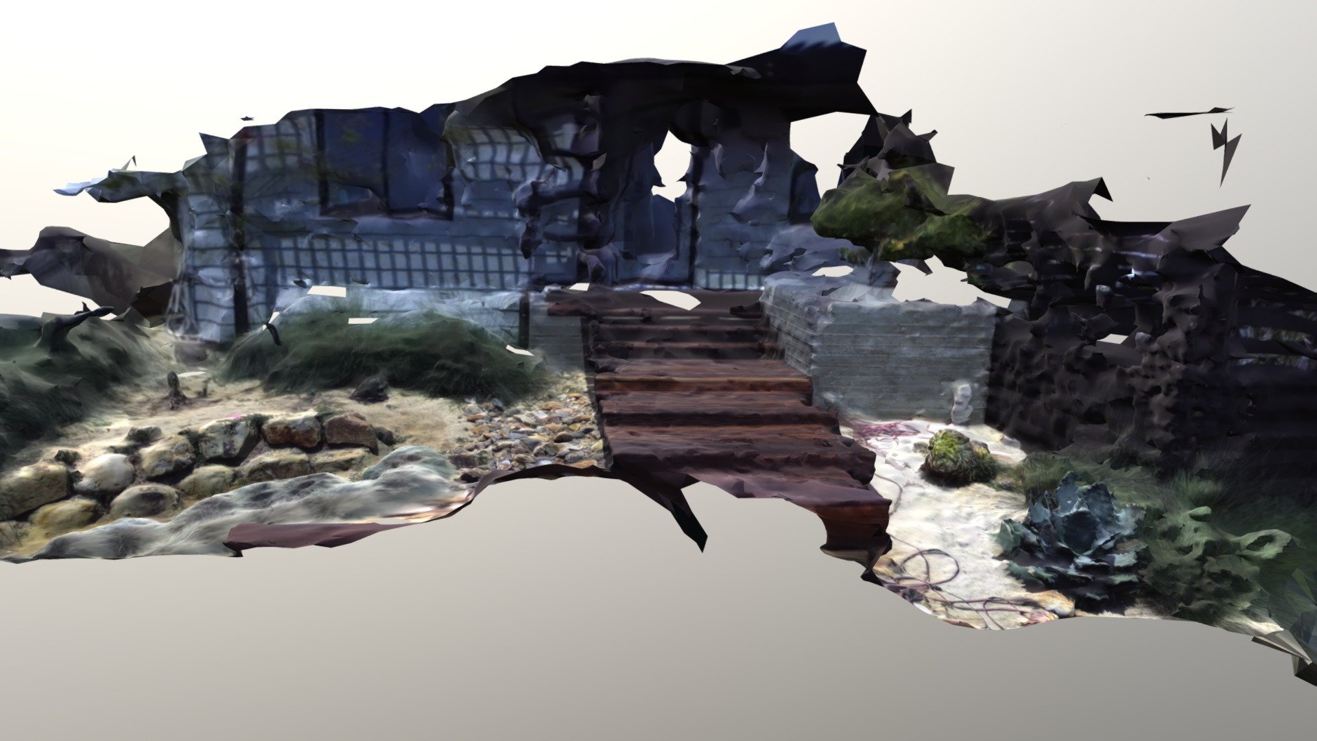 3D Camera: SfM Mesh result - 3D model by blax [4a56d4e] - Sketchfab