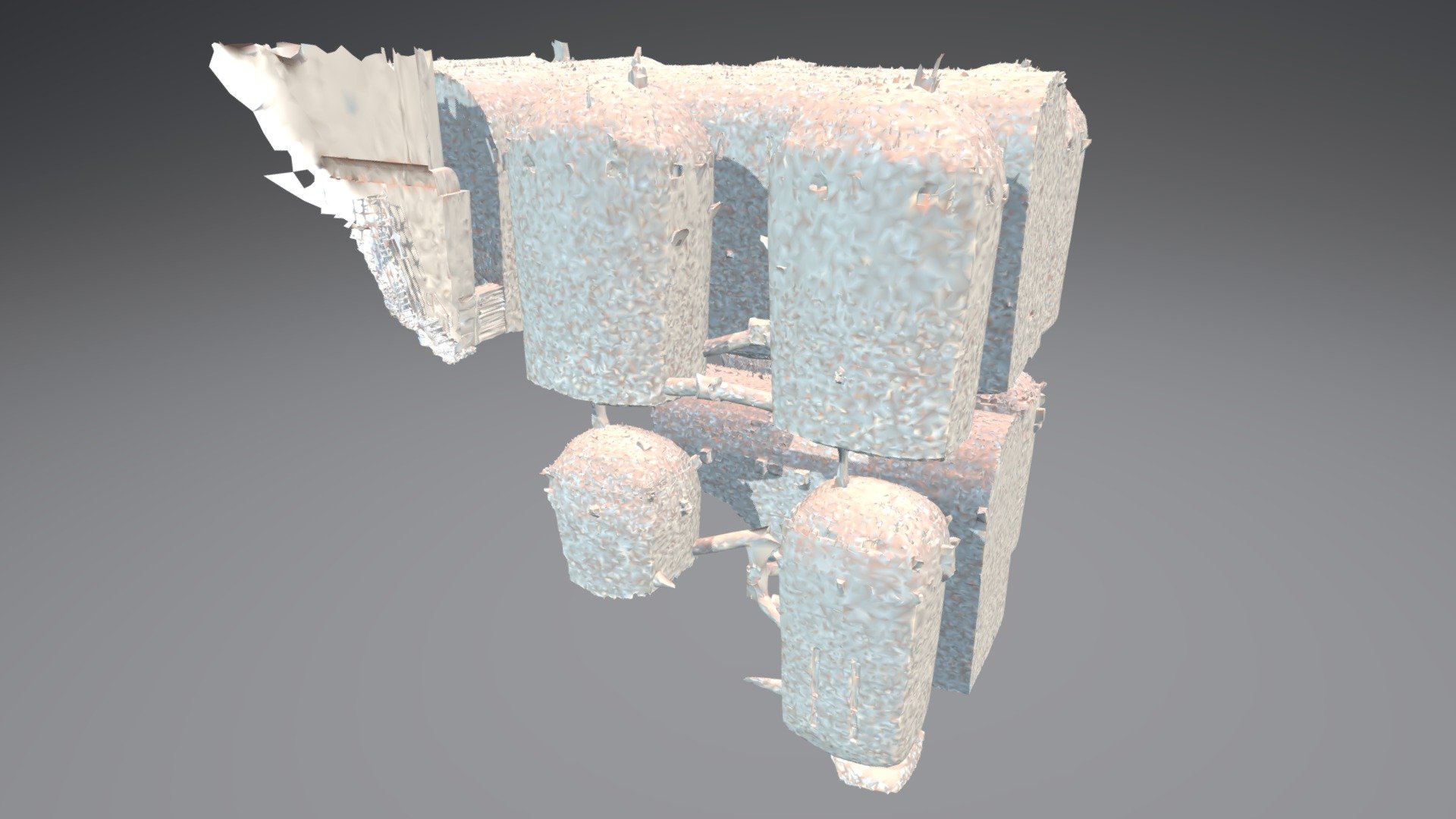 Clifton Suspension Bridge - Vaults - 3D model by Bill Harvey Associates ...