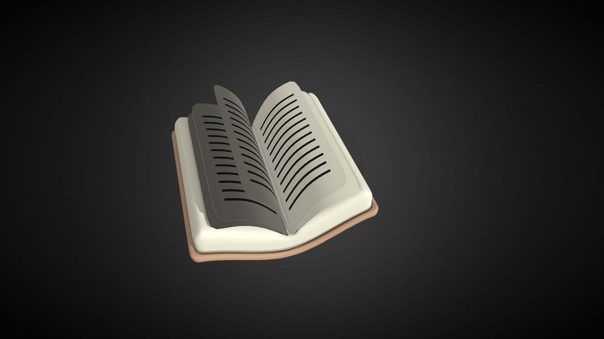 Libro Cartoon - Download Free 3D model by ferchomv19 [4a5aff1] - Sketchfab
