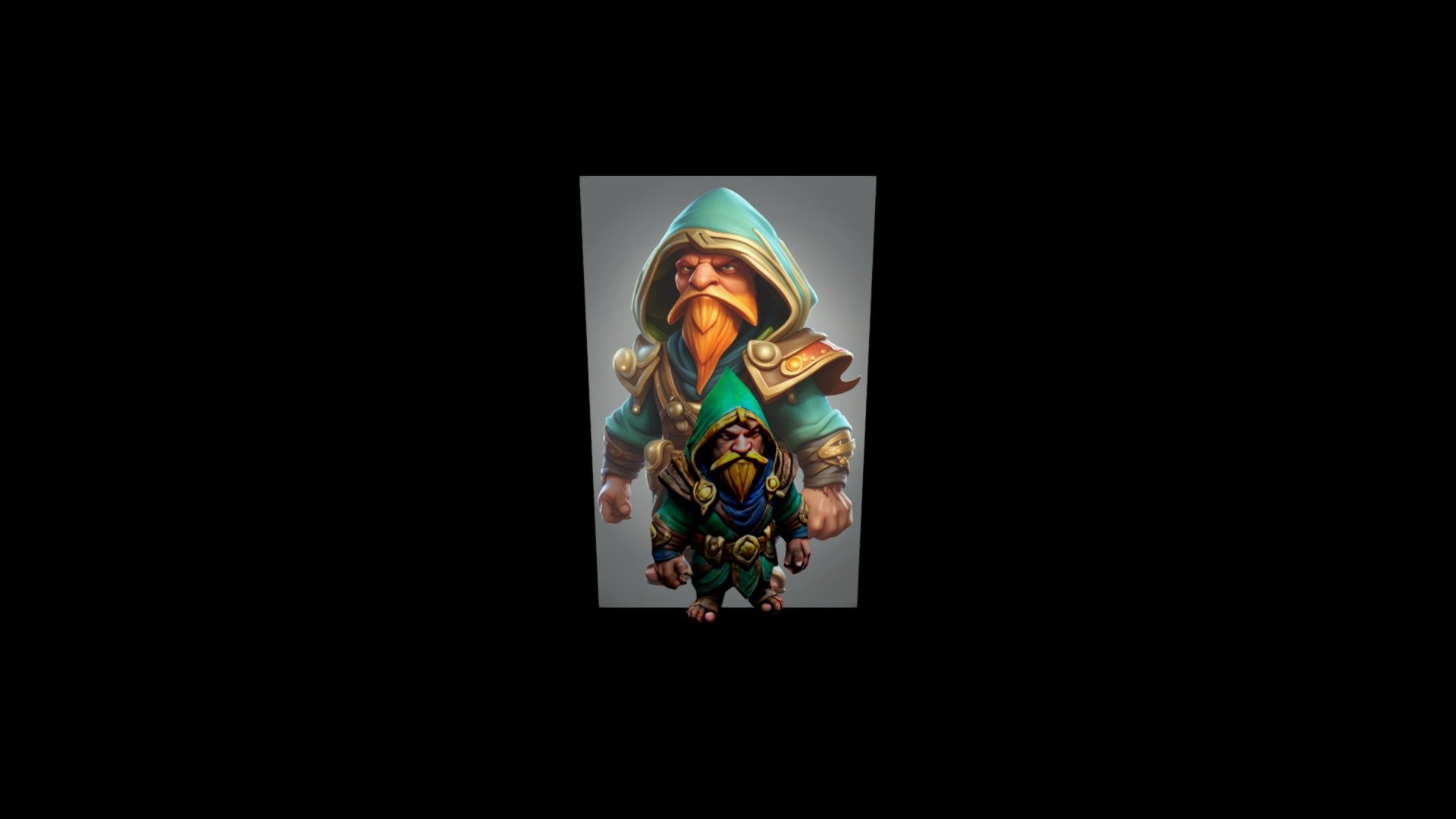 Paladins Champion The image shows a cartoon c - Download Free 3D model ...
