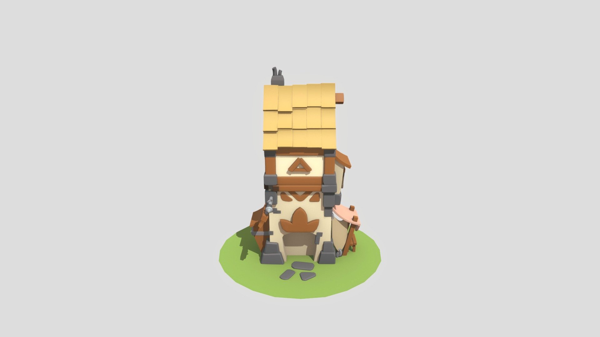 Shack - 3D model by Jarell.kna [4a5b178] - Sketchfab