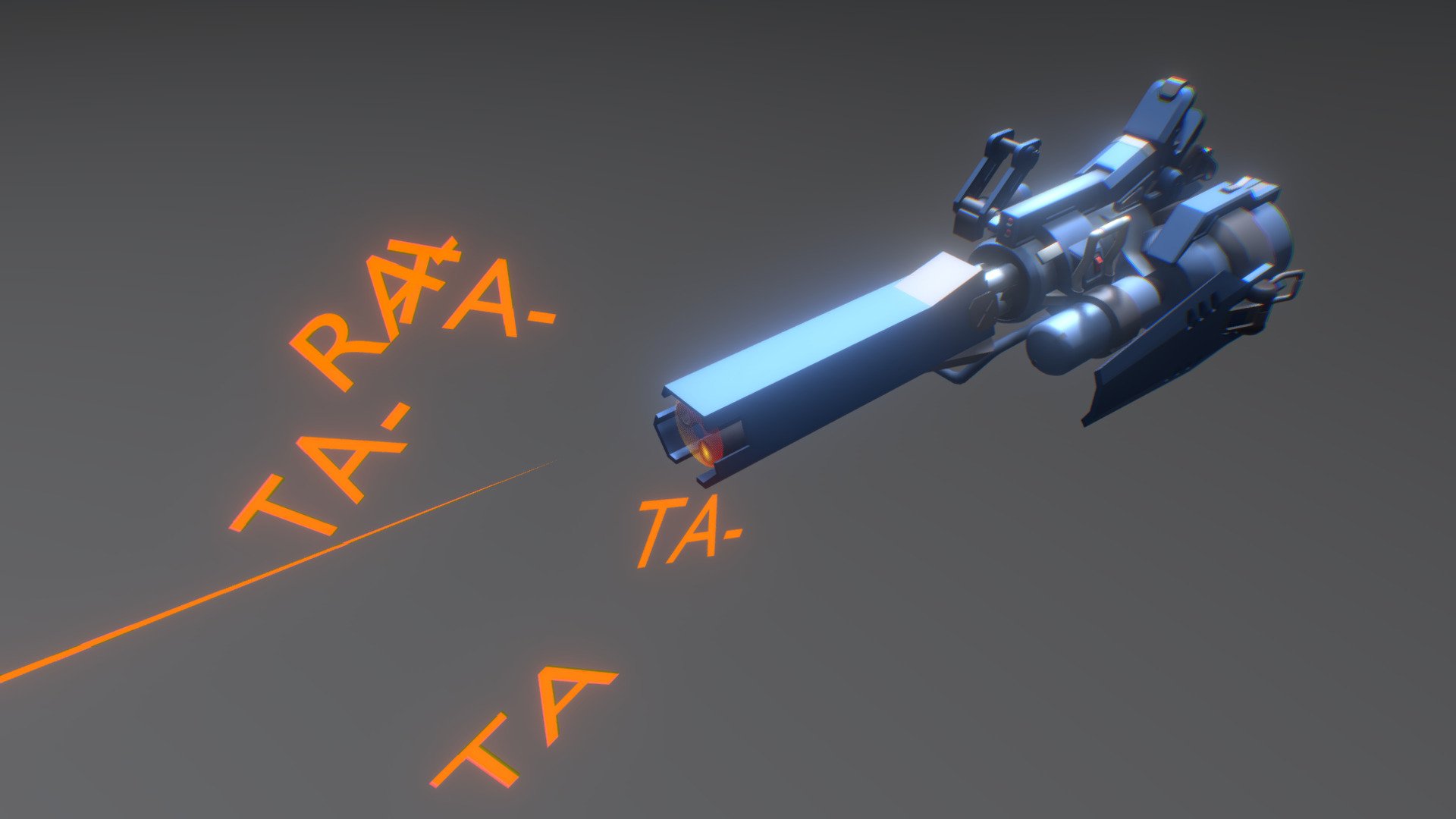 Minigun_481 (colored draft 2/3) - Download Free 3D model by 33V1 ...
