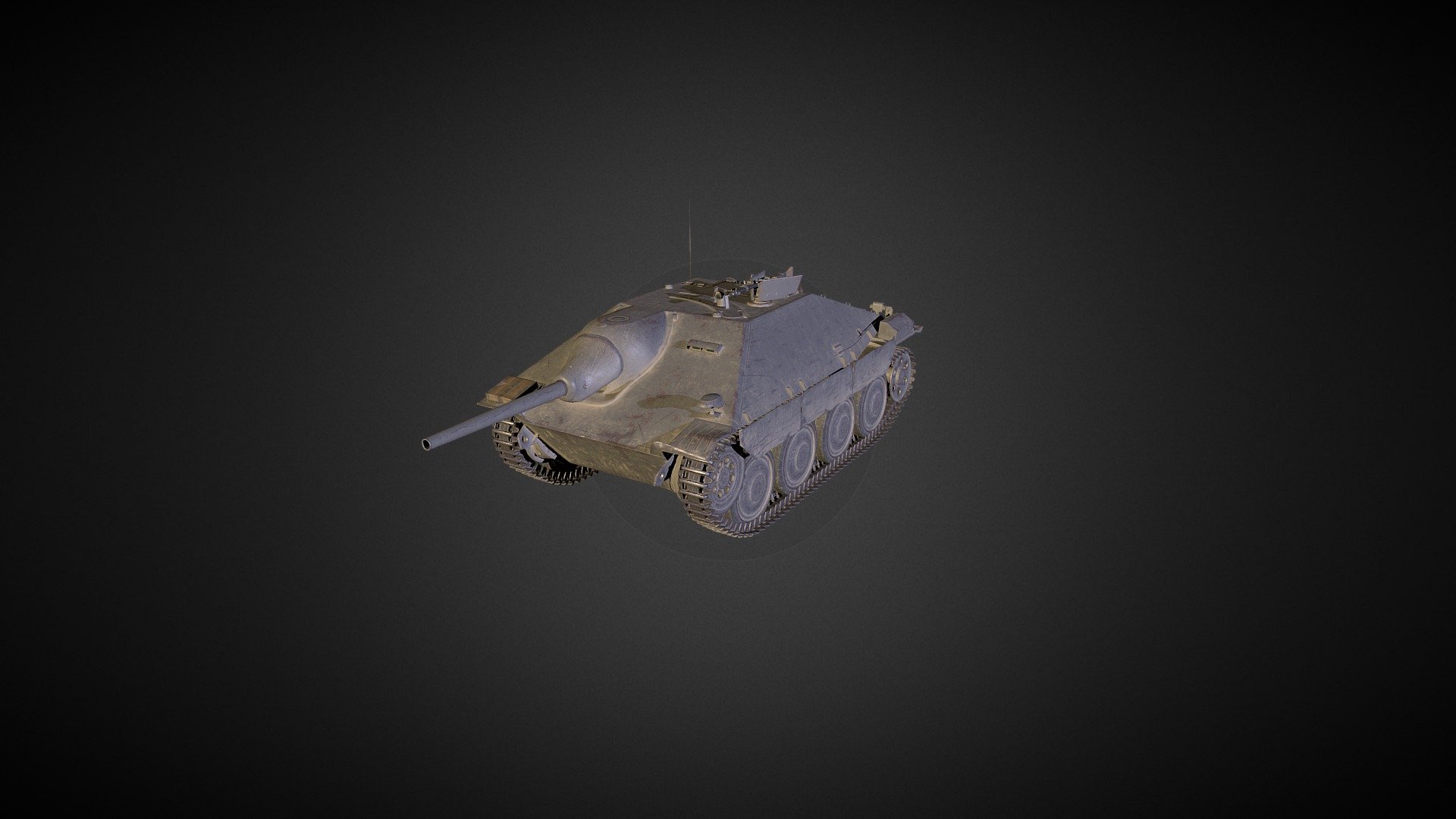 Jagdpanzer 38(t) Hetzer - 3D model by Degit22 [4a5c79a] - Sketchfab
