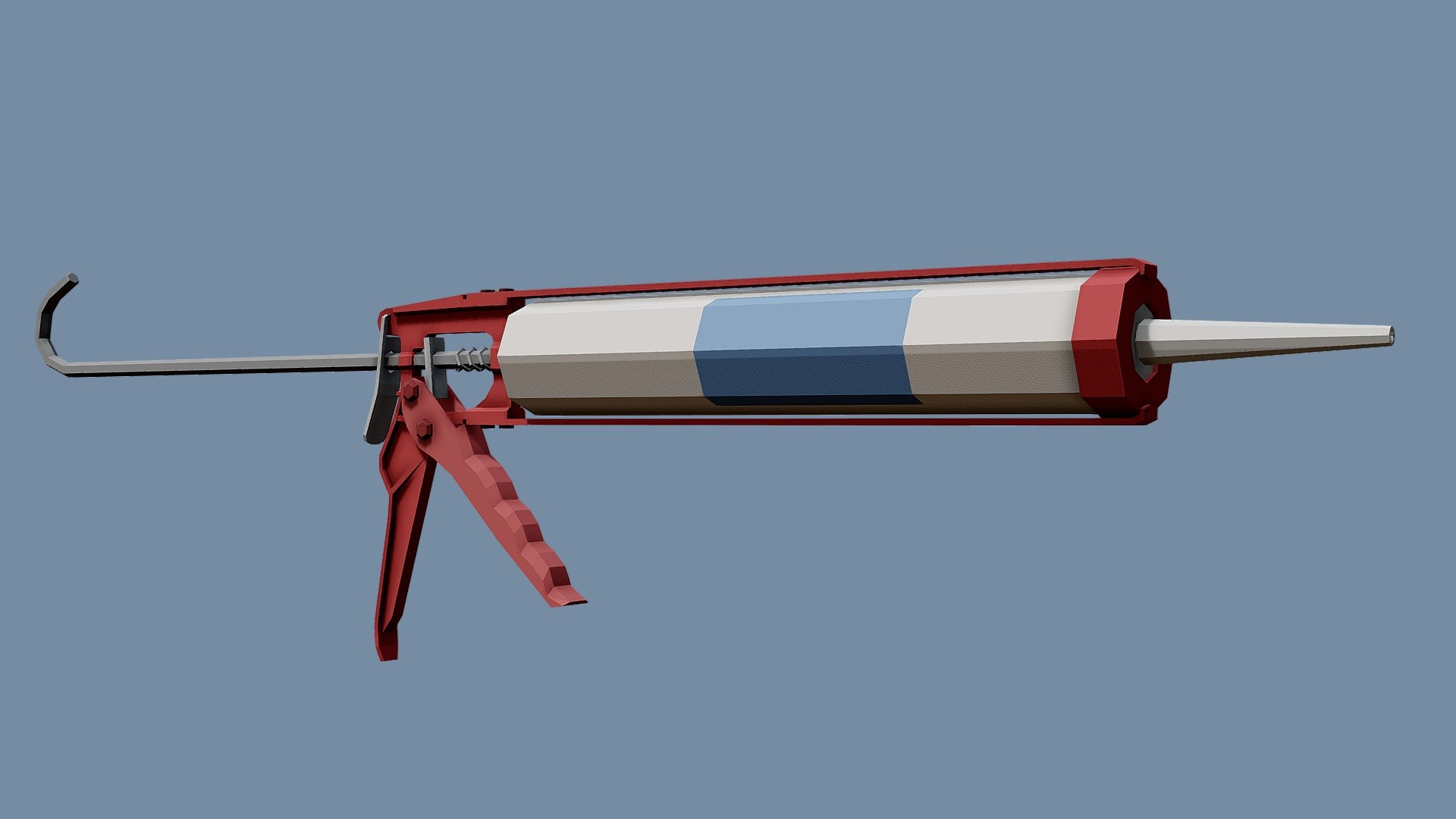 Low-Poly Silicone Gun - Download Free 3D model by TastyTony [4a5ca4a ...