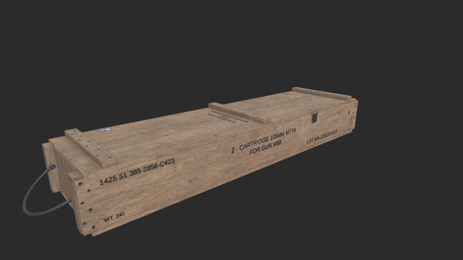 Wooden weapon Crate - Download Free 3D model by Replexx [4a5d3e2 ...