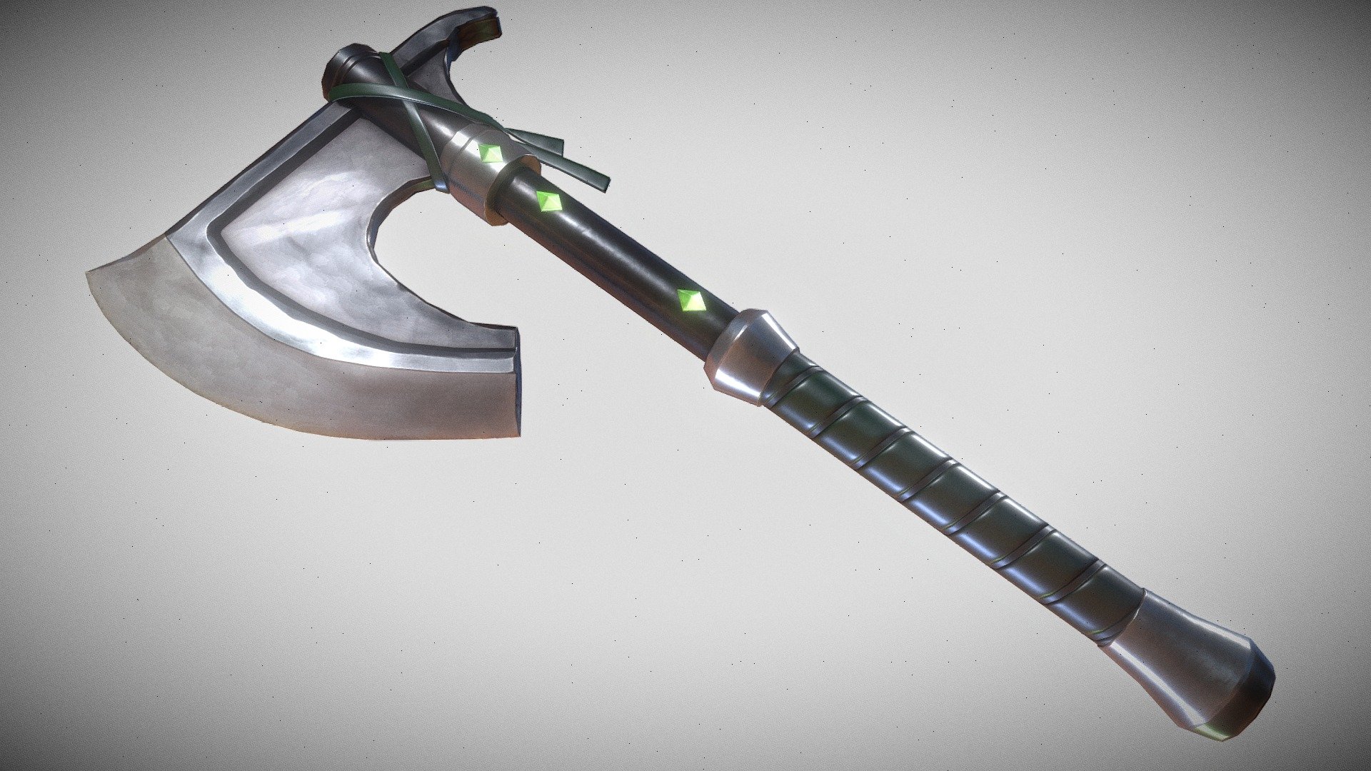 One Handed Axe_23 - 3D model by Frostone [4a5d548] - Sketchfab