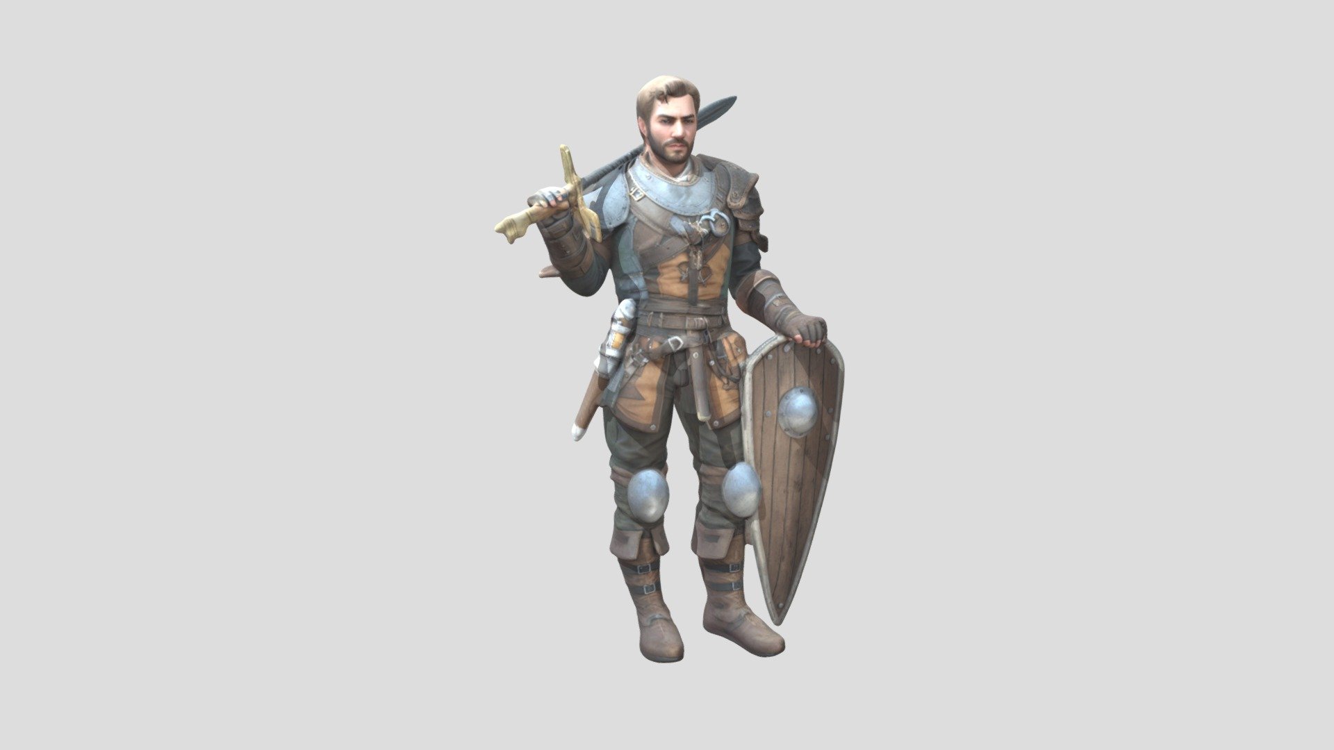 Fantasy Character - Download Free 3D model by illustros [4a5d69d ...