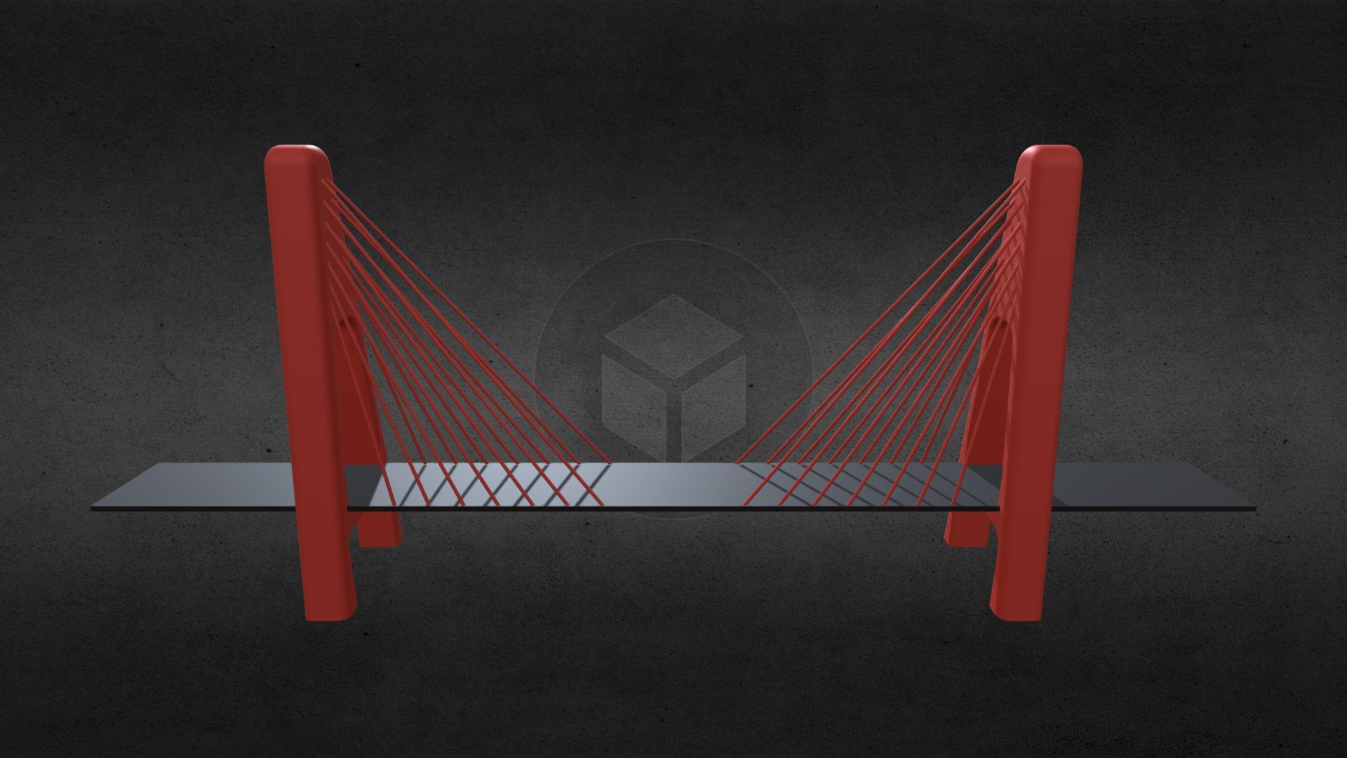 Hanging Bridge V7 - 3D model by BlackConcept [4a5e98d] - Sketchfab