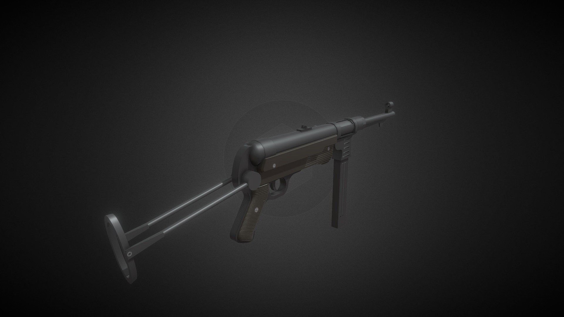 Weapone MP LowPoly Gun Game Asset vol.2 - 3D model by eretichable ...