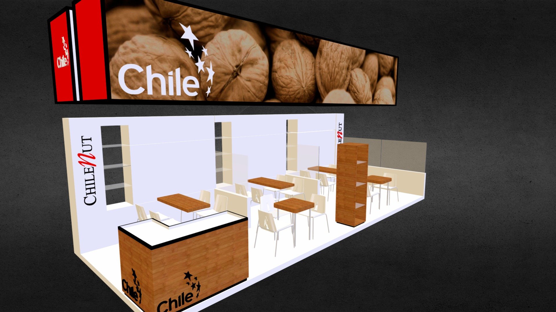 Stand Render - 3D model by Franciscopch [4a6269e] - Sketchfab