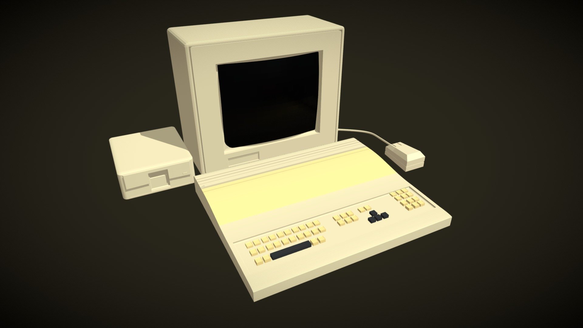Old Computer 3D - Download Free 3D model by Salman1941 ...