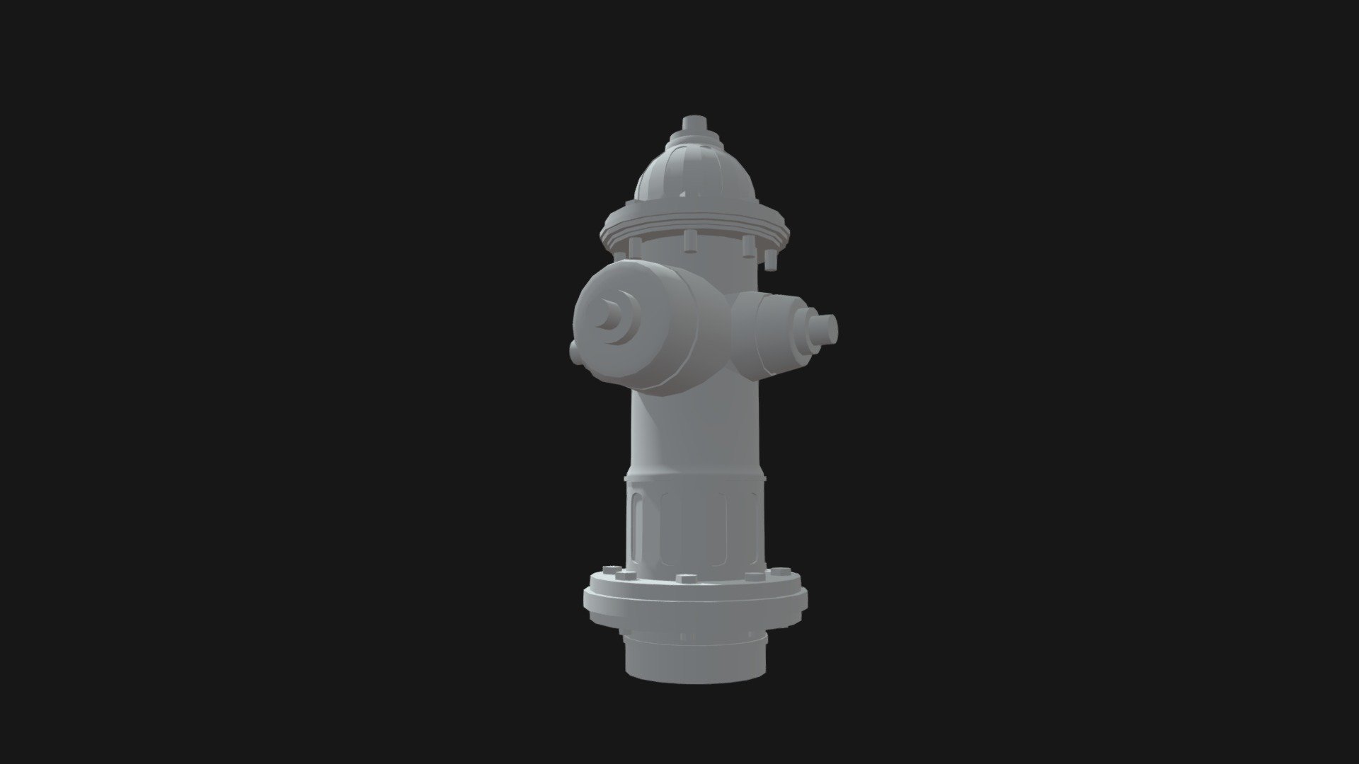 Fire Hydrant - 3D model by ngoclinhtna [4a6368a] - Sketchfab