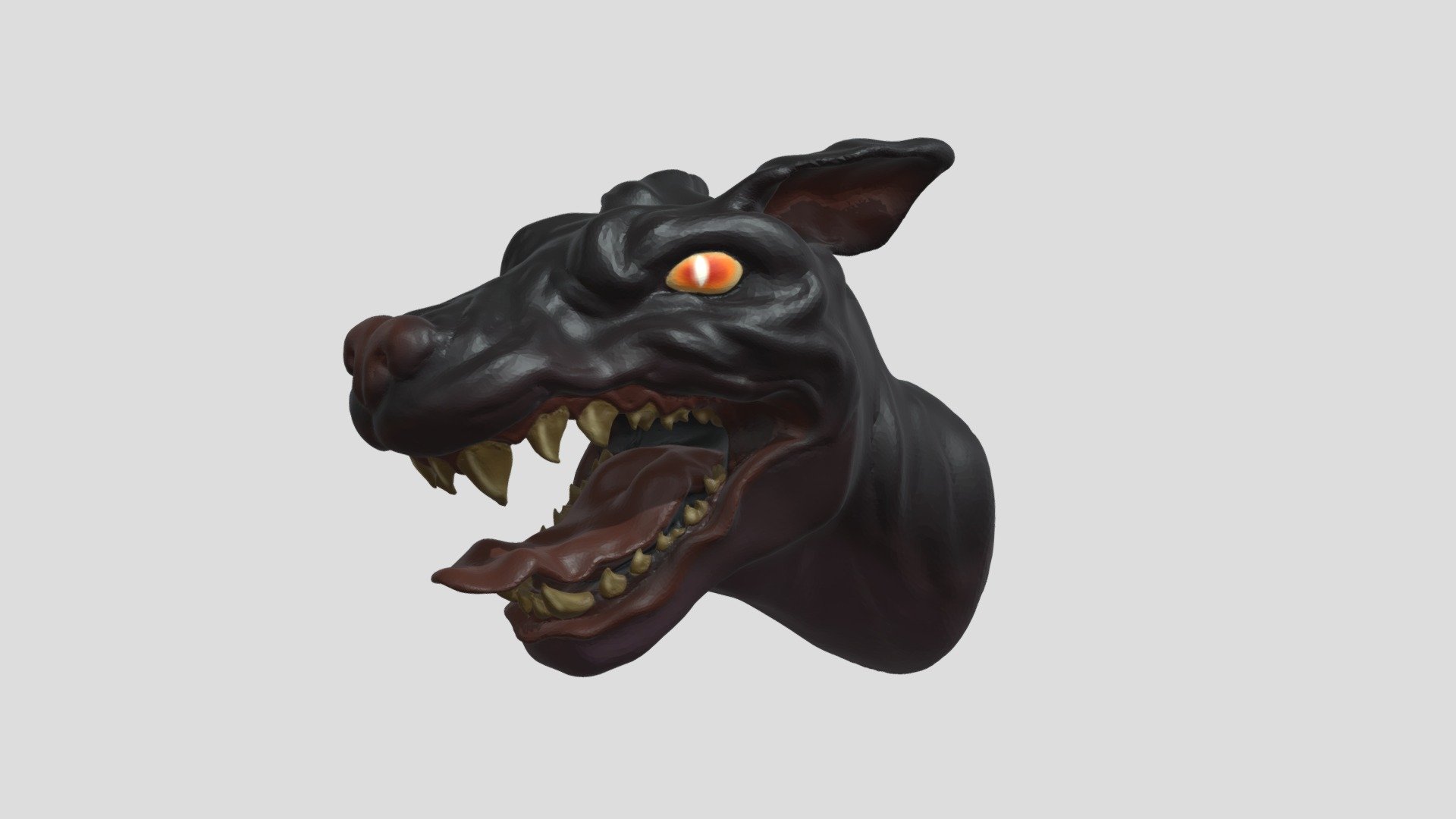 Hellhound Sculpt - 3D model by roxhaines97 [4a639fc] - Sketchfab