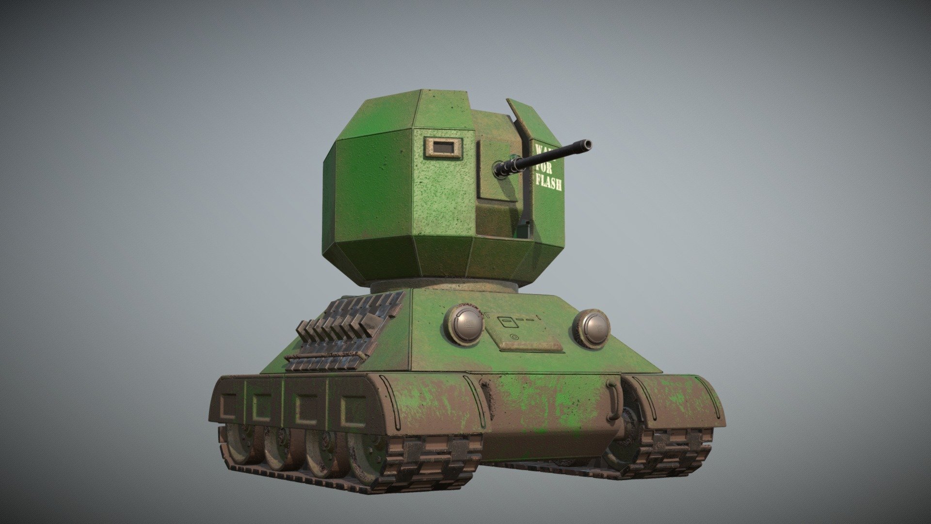 Light Tank - 3D model by Call_ada (@IvanKoliada) [4a63f56] - Sketchfab