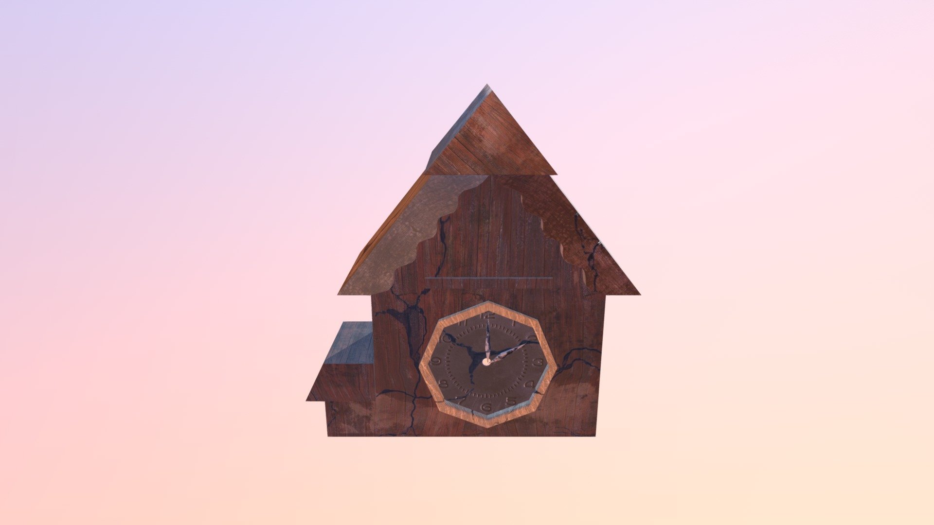 Assignment 2 Concept Design Clock - 3D model by ShuangHuang [4a64325 ...