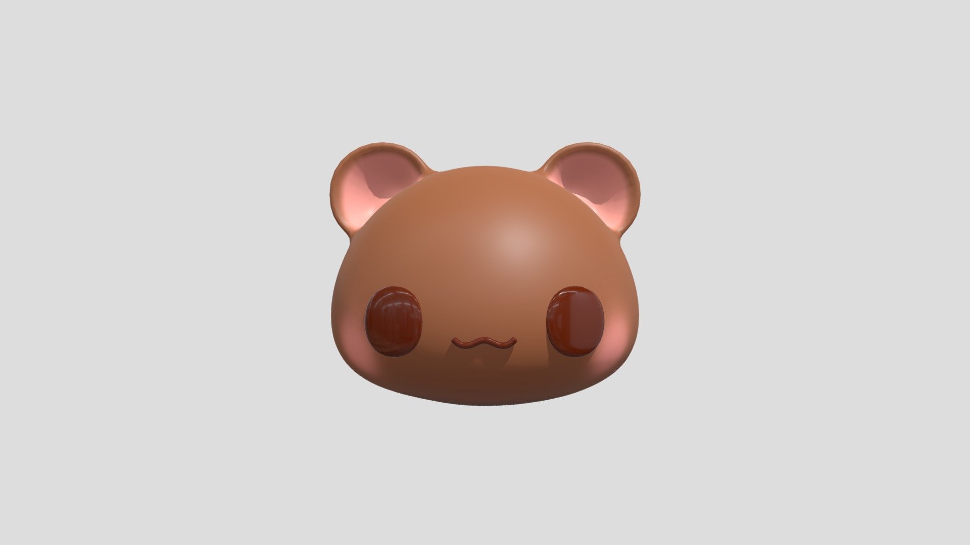 Cute Bear with fluffy - 3D model by yay030 [4a64aef] - Sketchfab