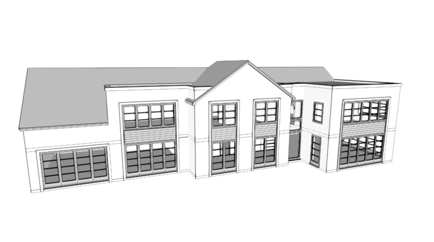 california flat roof - 3D model by fretwells [4a65f52] - Sketchfab