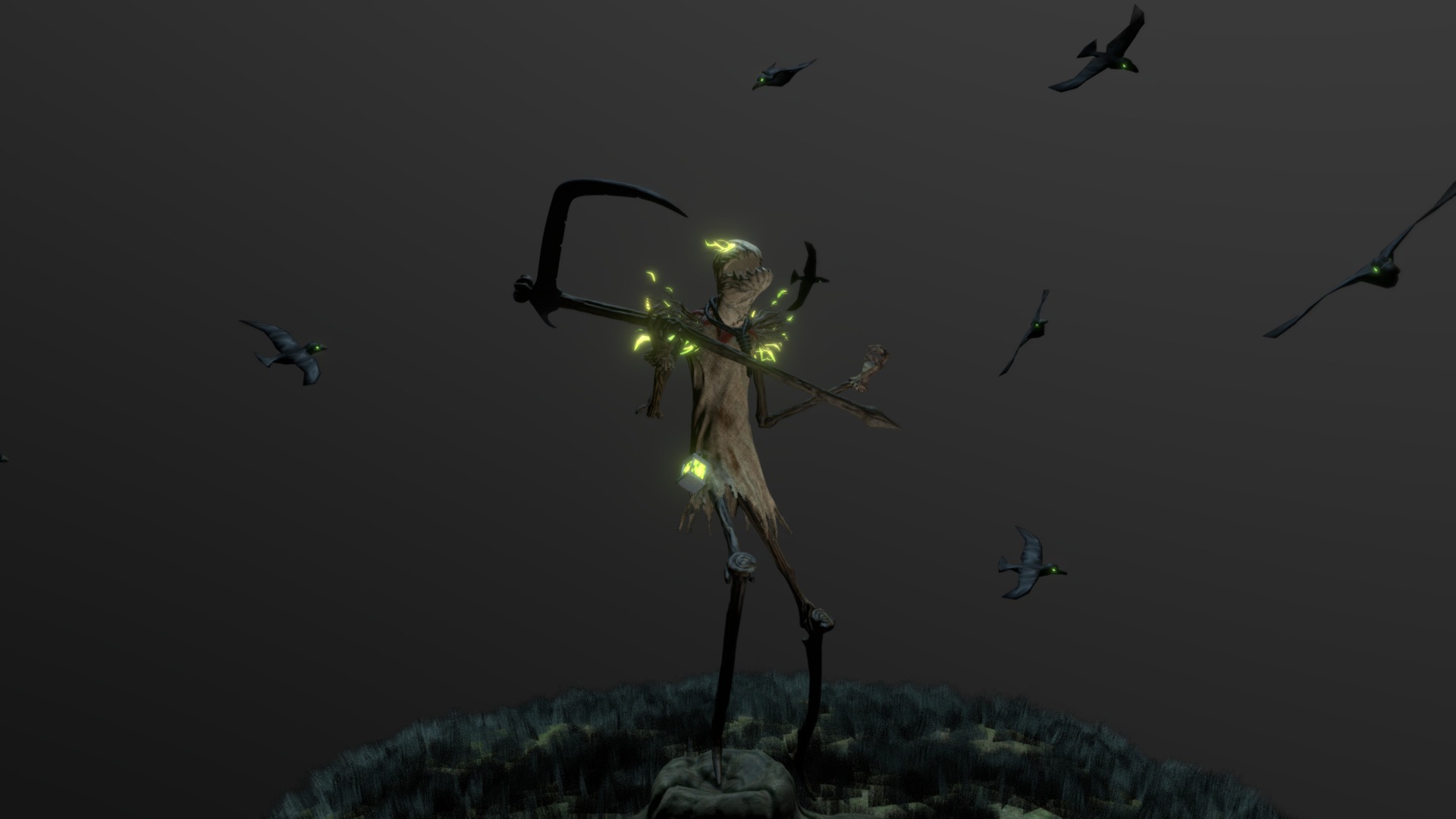 Fiddlesticks FanArt League of Legends - 3D model by Luiz Carlos (@St0rm ...
