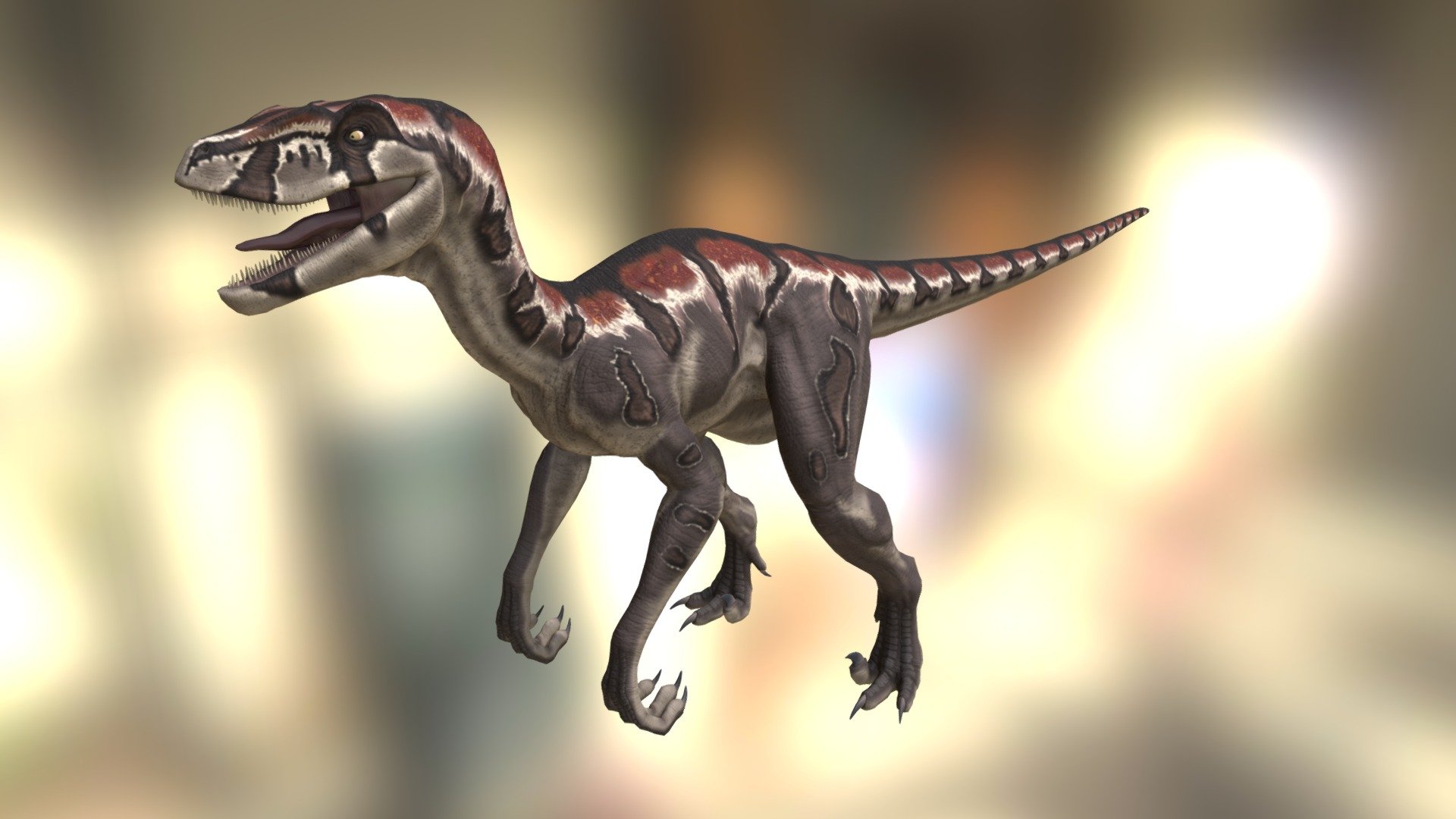 3D Raptor - Buy Royalty Free 3D model by TelergyStudio (@lucaoshrs ...
