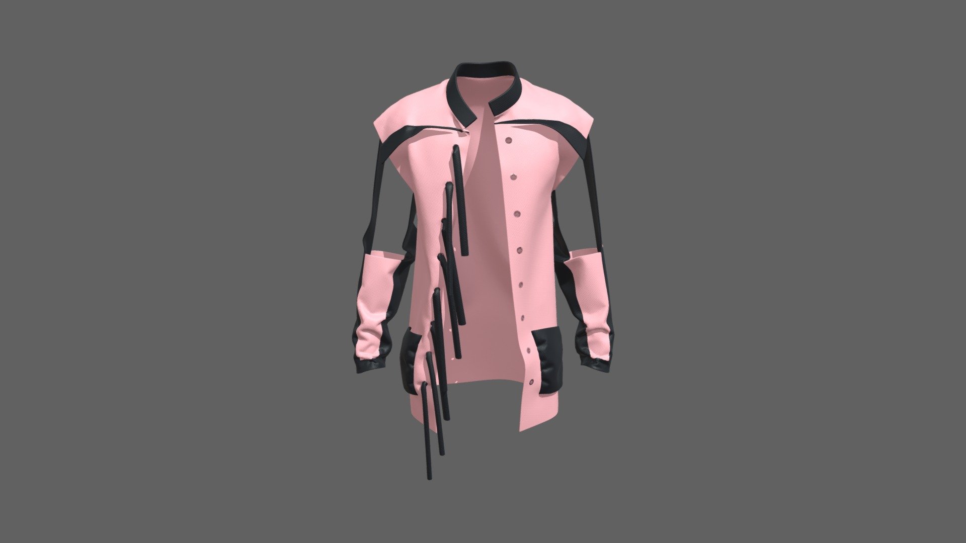 Raincoat - 3D model by Yellow (@Yellow_hood) [4a66785] - Sketchfab