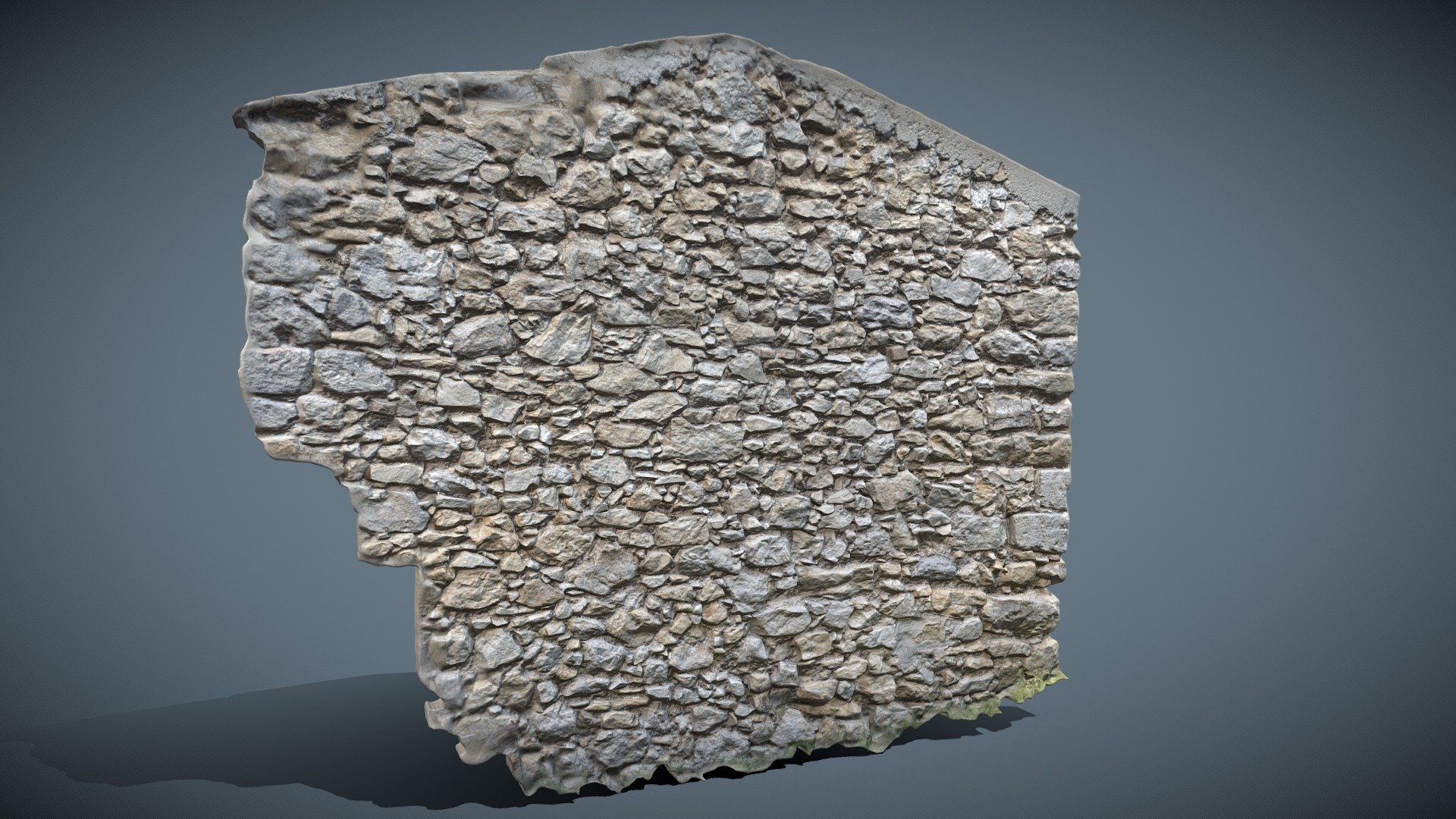 Scanned Stone Wall 01 - 3D model by 893 3D models (@Jyb.Yakuza ...