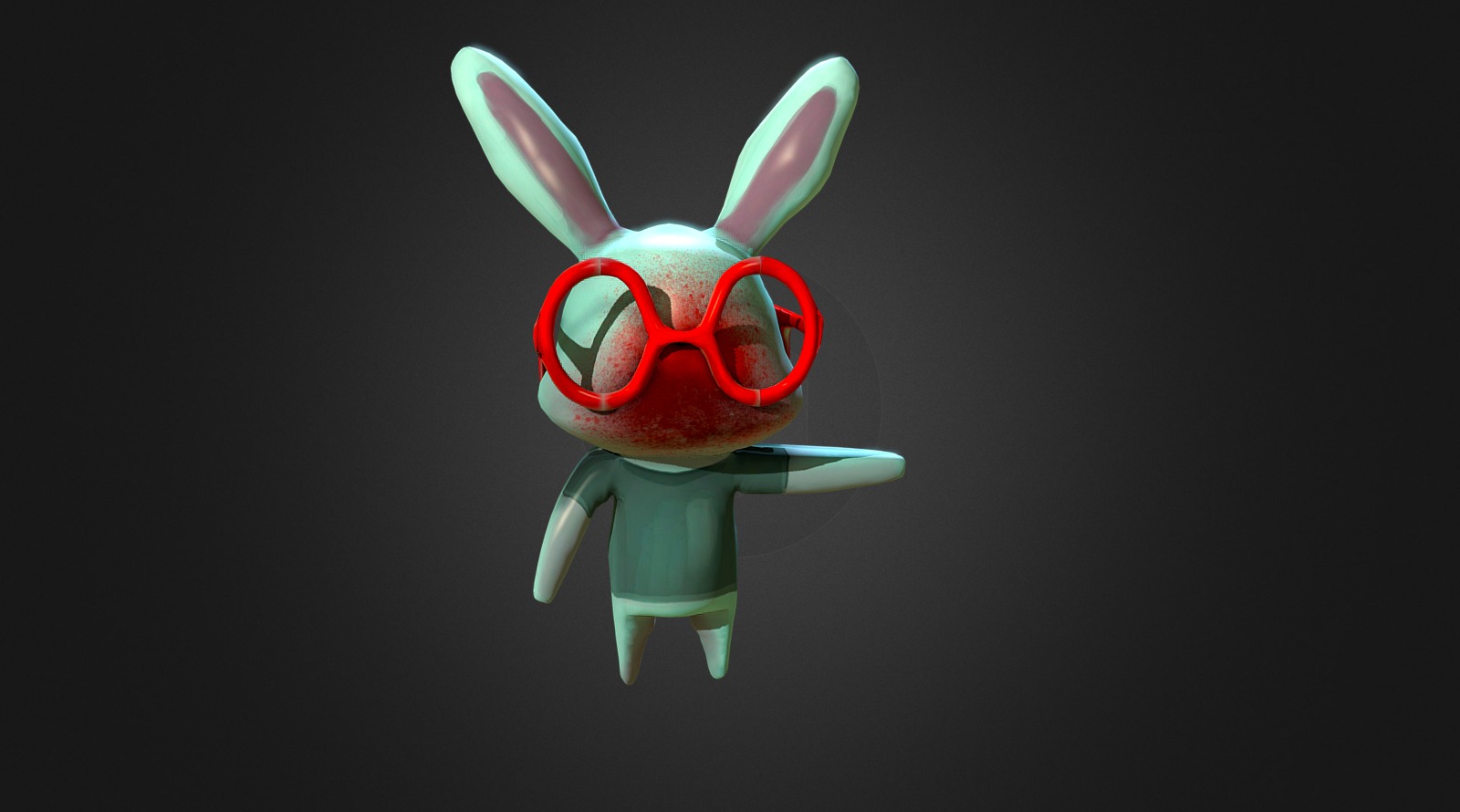 The rabbit - 3D model by lhr03 [4a684fa] - Sketchfab