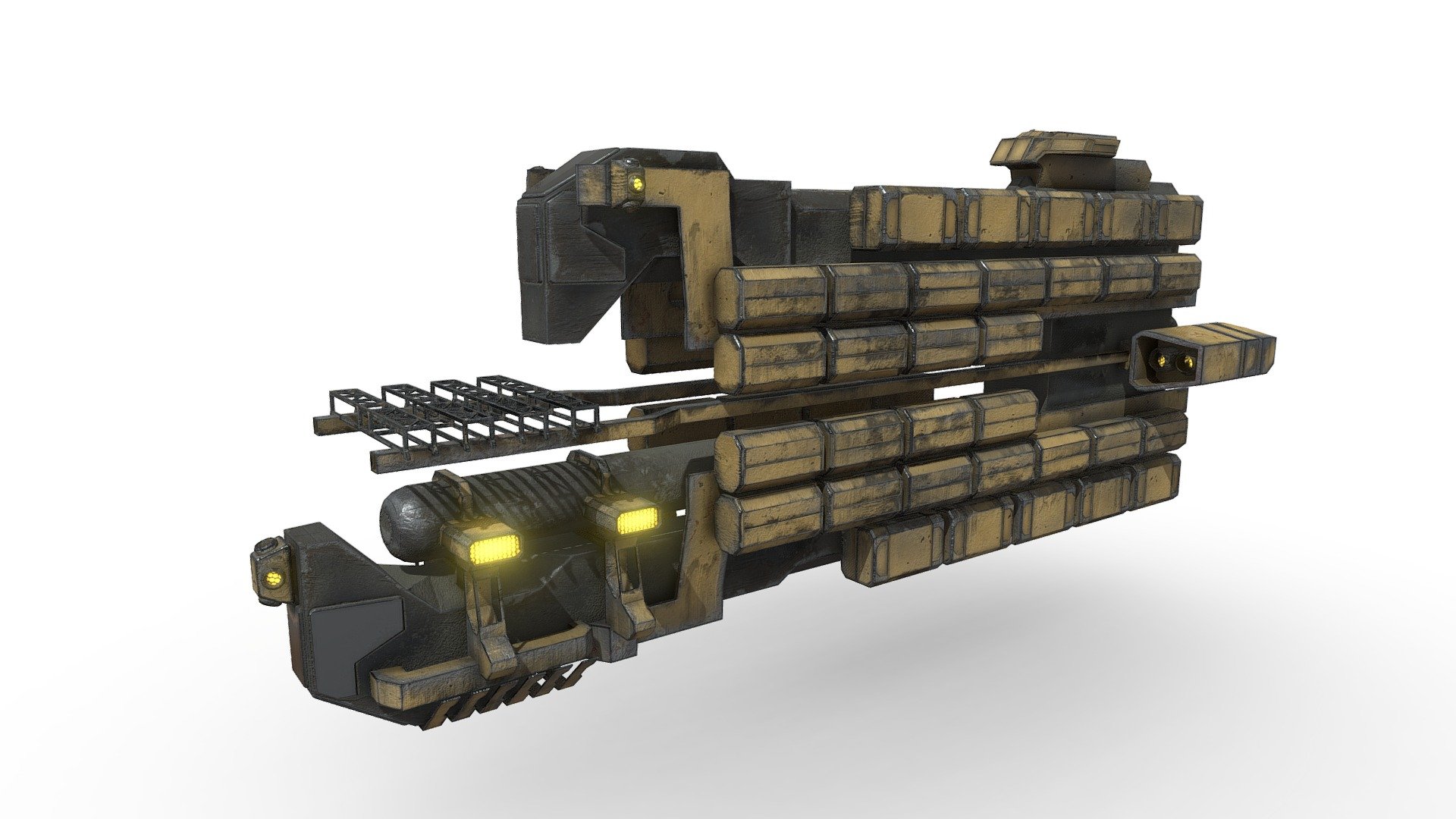 Aril Freighter - Download Free 3D model by mohamedhussien [4a68d3b ...