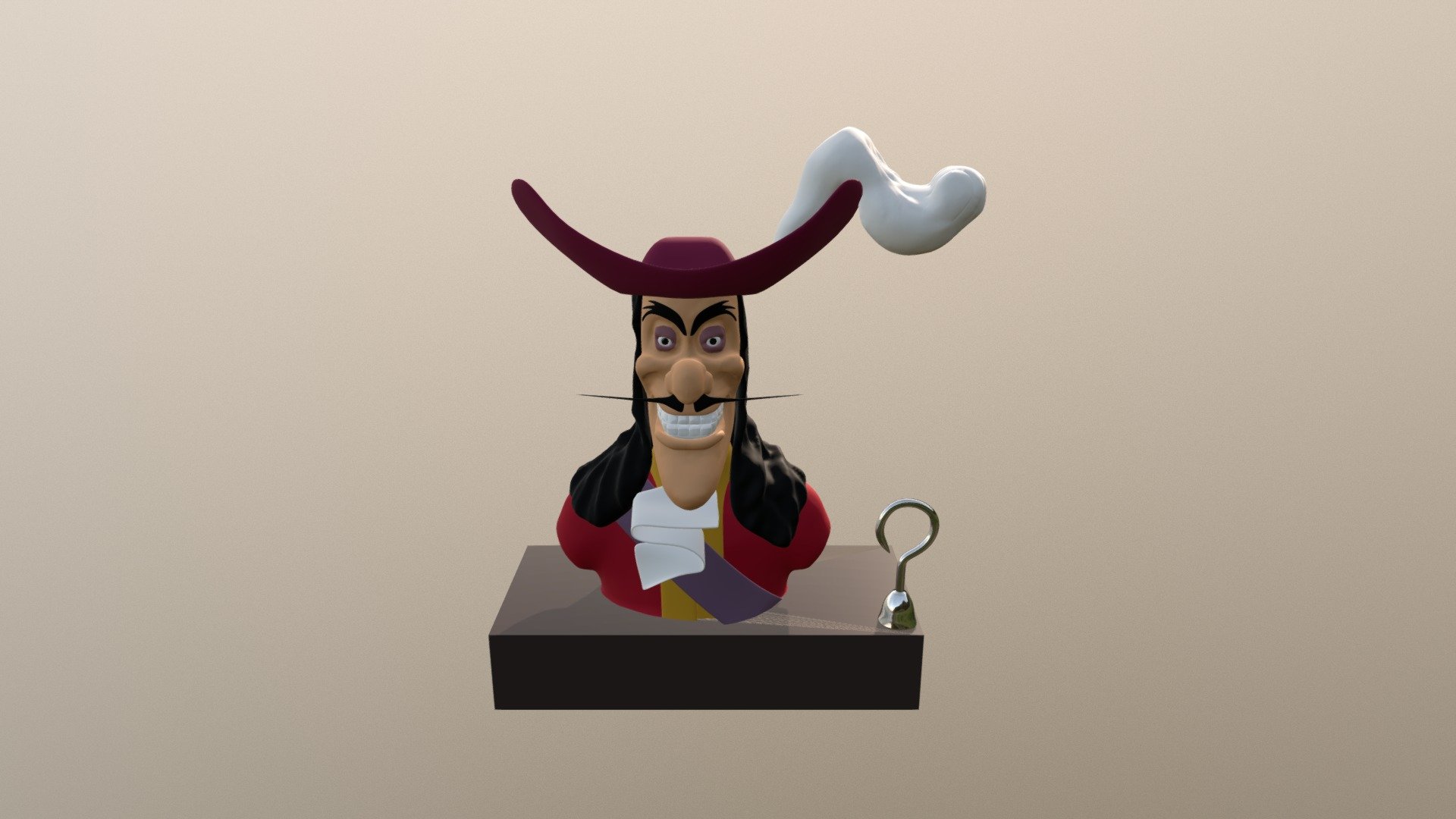 Captain Hook - 3D model by F.Wolff (@lenyws) [4a6ac2e] - Sketchfab