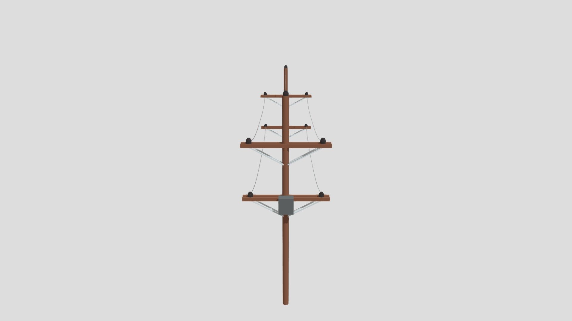 Telephone pole from Poly by Google - Download Free 3D model by ...