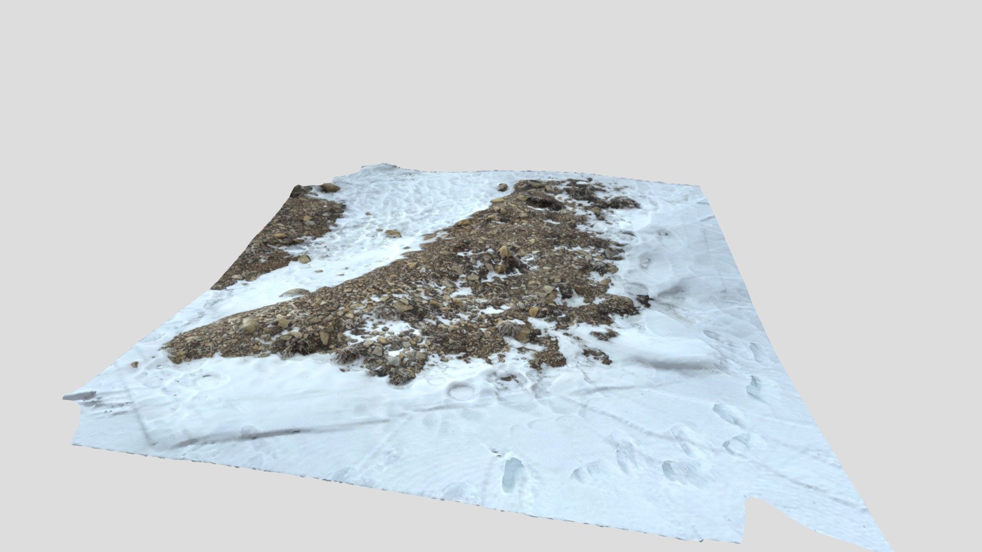 Rocks in the snow - one rock - Download Free 3D model by Sebo_the_tramp ...
