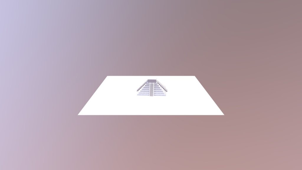 Mayan Pyramid - 3D model by curtisdd1 [4a6c865] - Sketchfab