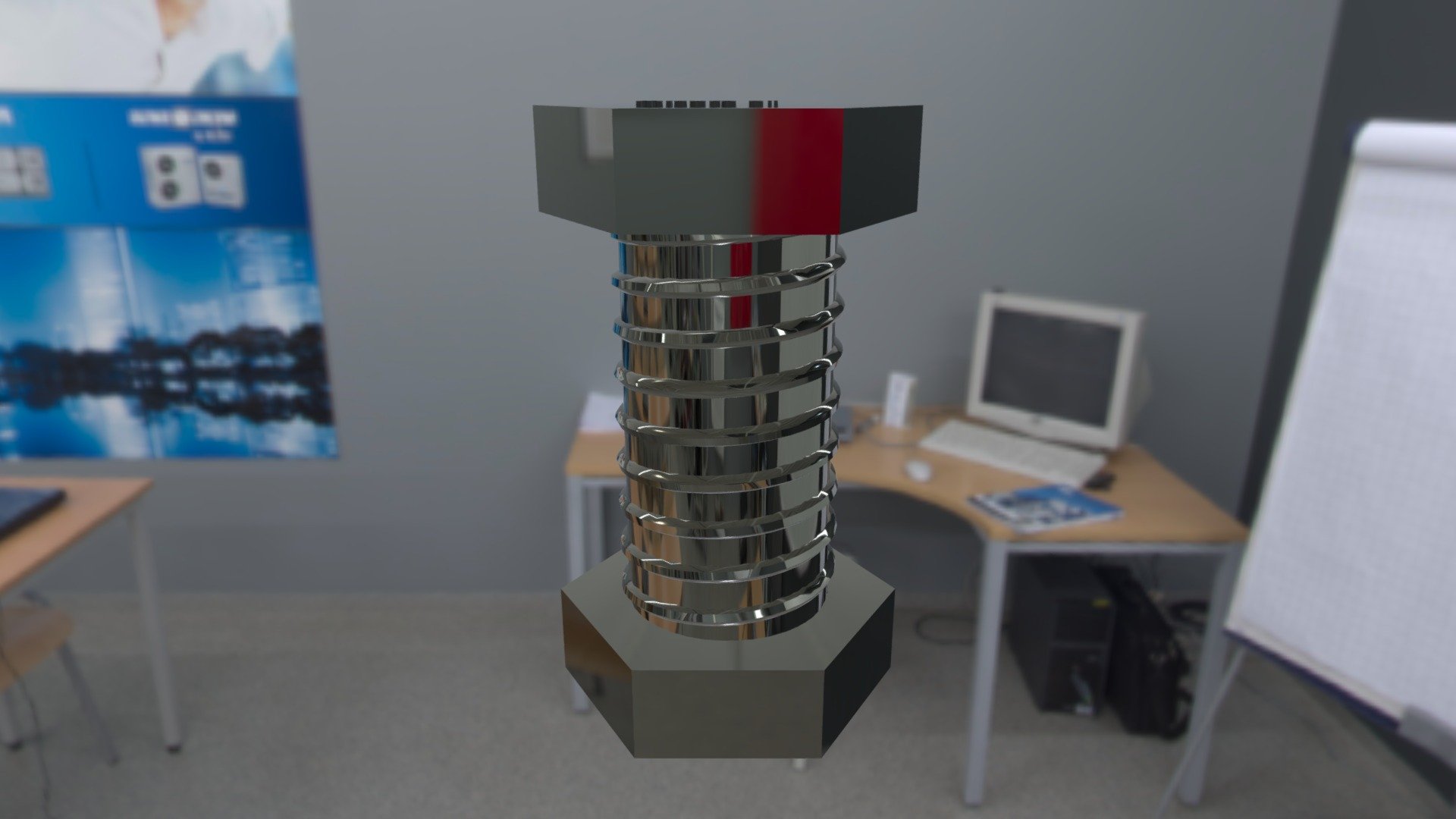 bullone e dado - 3D model by navangione [4a6d4ff] - Sketchfab