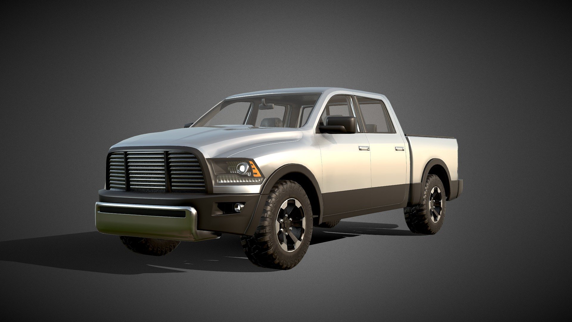 PICK UP TRUCK 1500 - 3D model by Naman Deep (@namandeep444) [4a6de0f ...