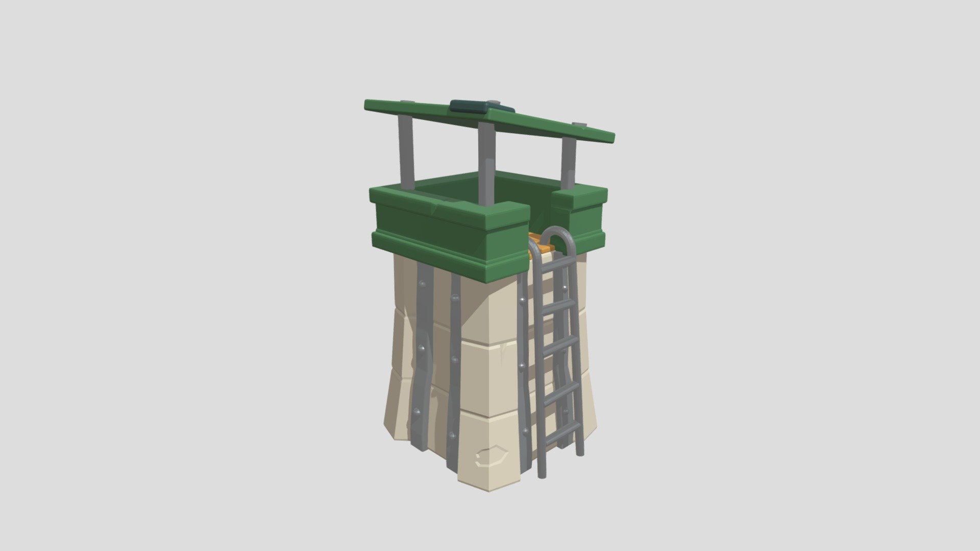 Boom Beach Sniper Tower - Download Free 3D model by Easterlighting ...
