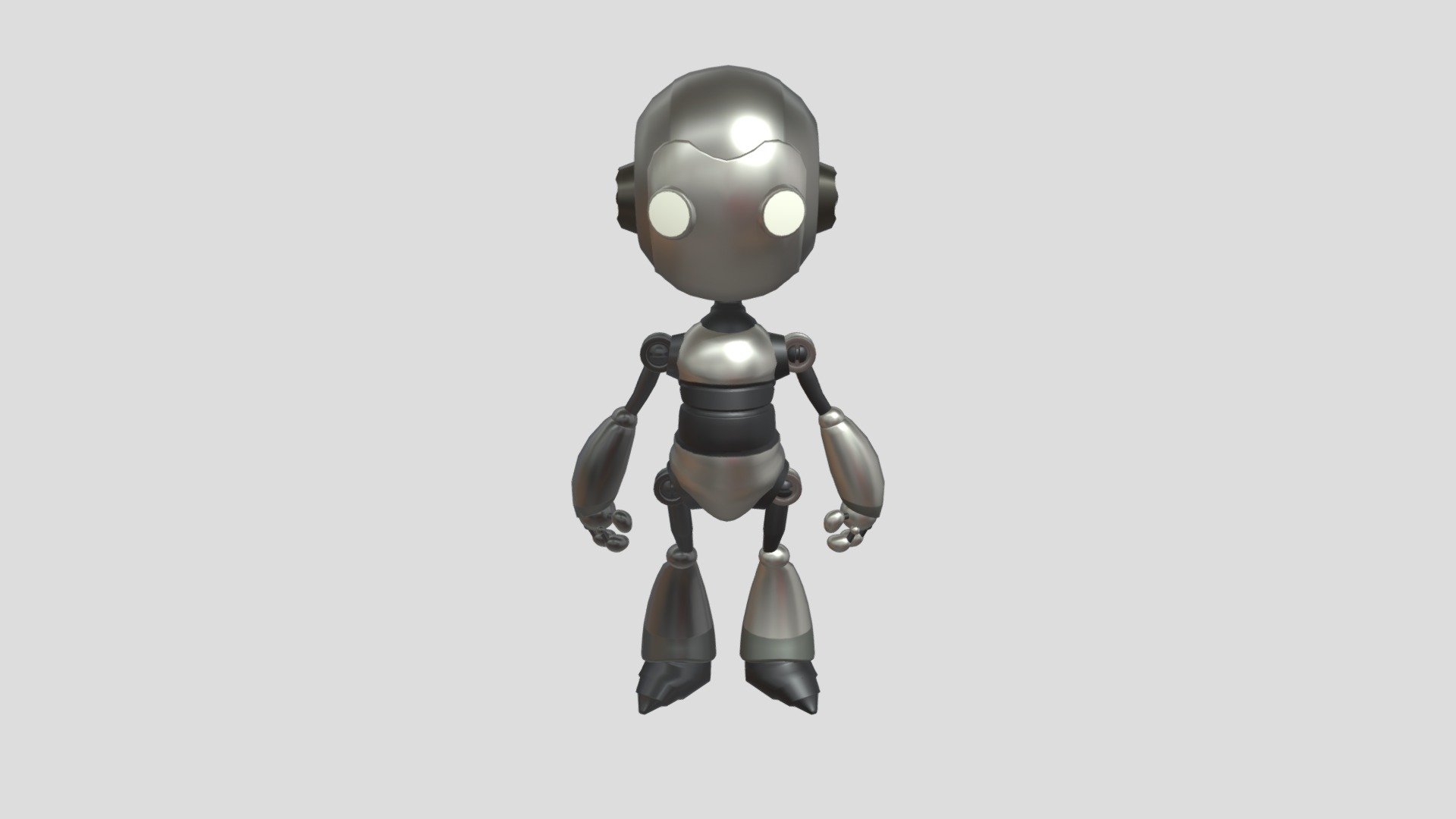 Stylized Robot - 3D model by AbNAV [4a6fe03] - Sketchfab