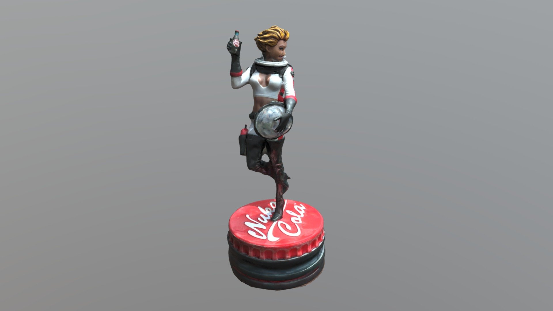Nuka Cola Girl - 3D model by wolfechelios [4a714a3] - Sketchfab