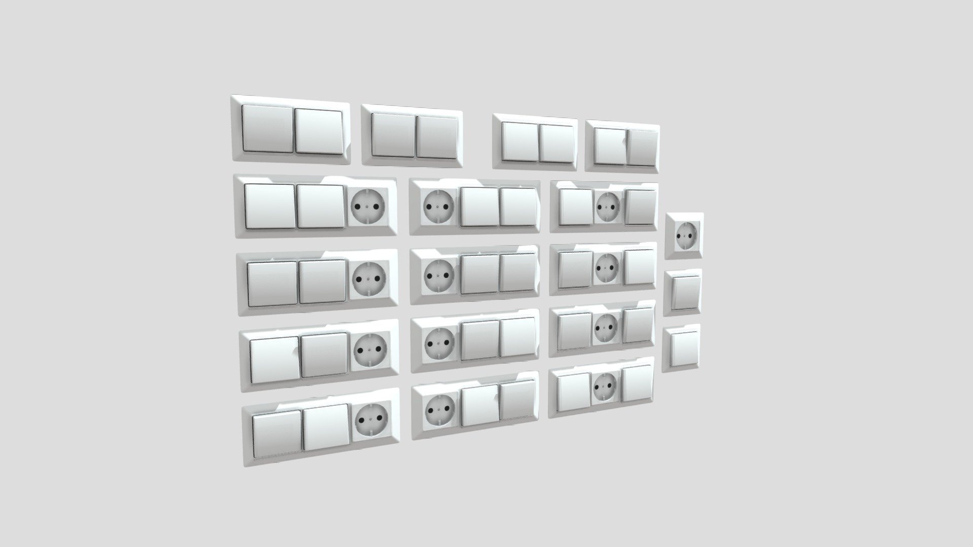 Light Switches - Download Free 3D model by Dragomike (@dragomikedragon ...